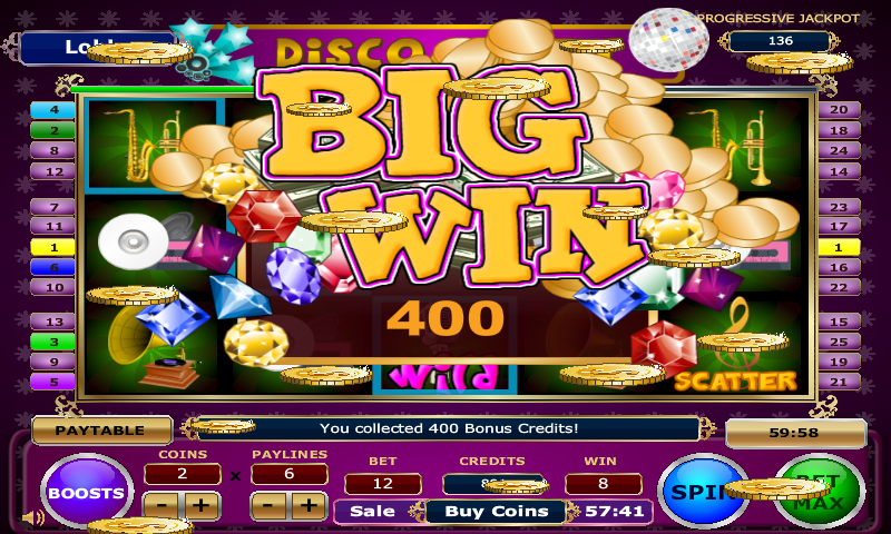 Disco Party Slots - App on Amazon Appstore