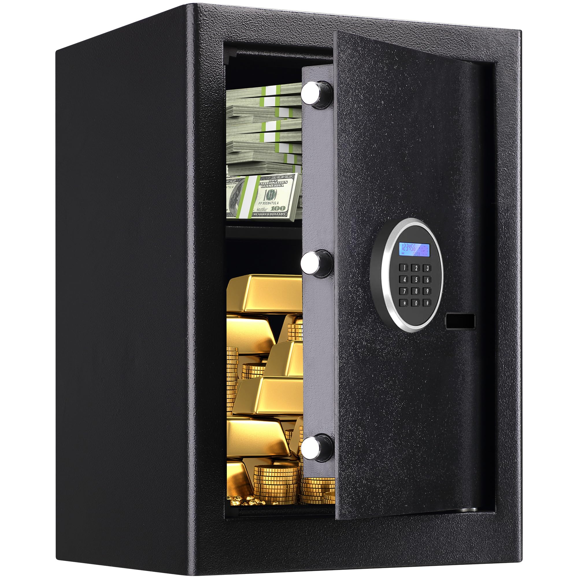Safe Box Fireproof Waterproof,Personal Home Safe,Fireproof Safe with ...