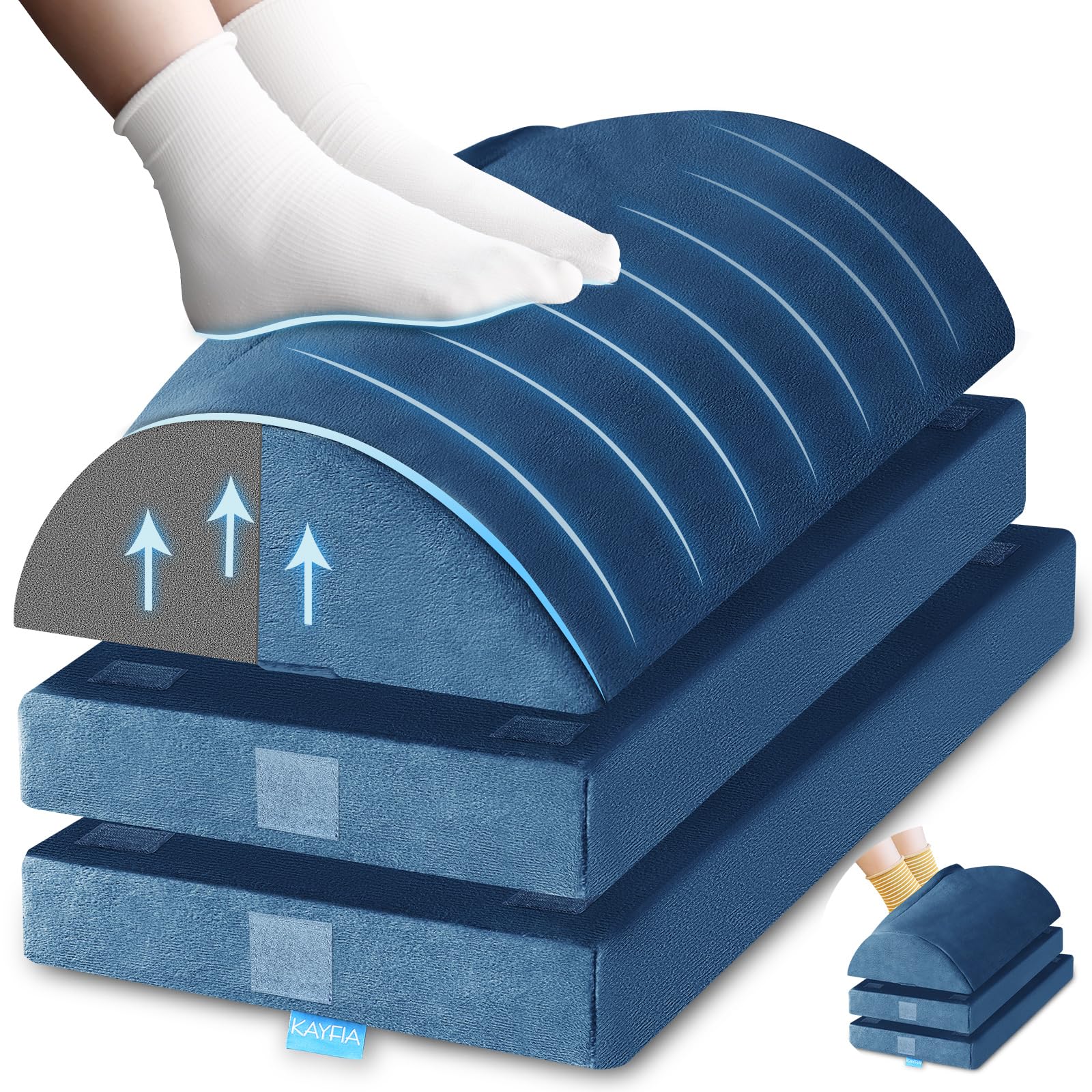 Snapklik.com : XXL(20in) Foot Rest For Under Desk At Work