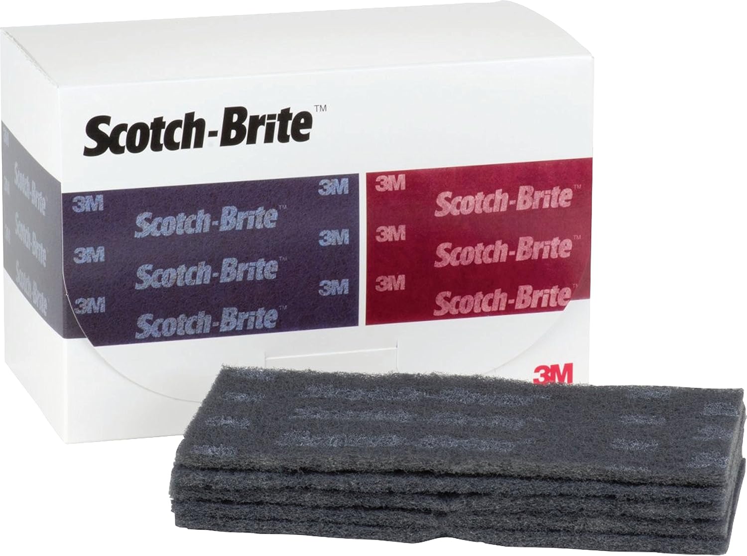Amazon.com: Scotch-Brite Durable Flex Hand Pad, 4 1/2" x 9", Ultra Fine ...
