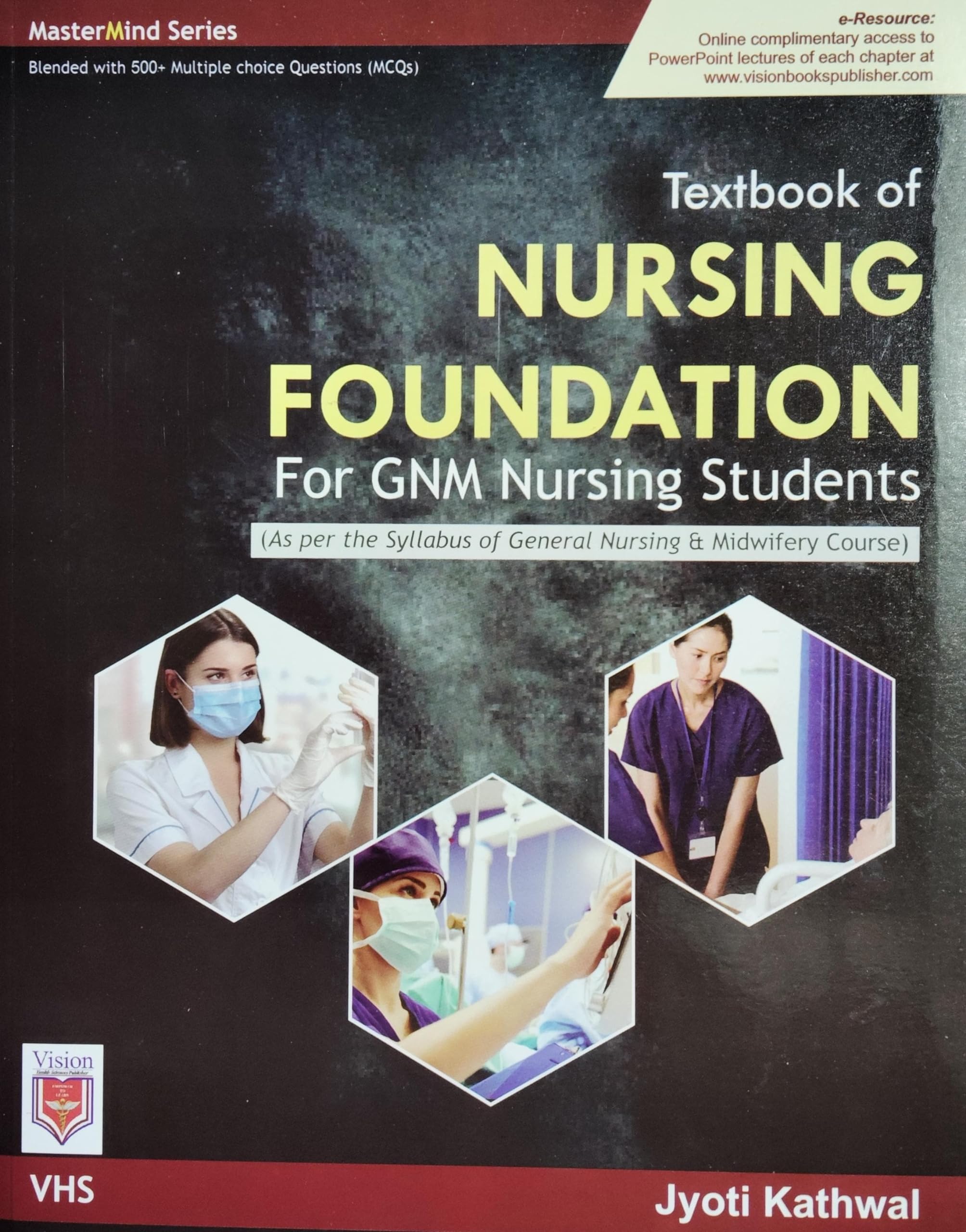 Buy Textbook Of Nursing foundation By Jyoti Kathwal For GMN | Vision ...