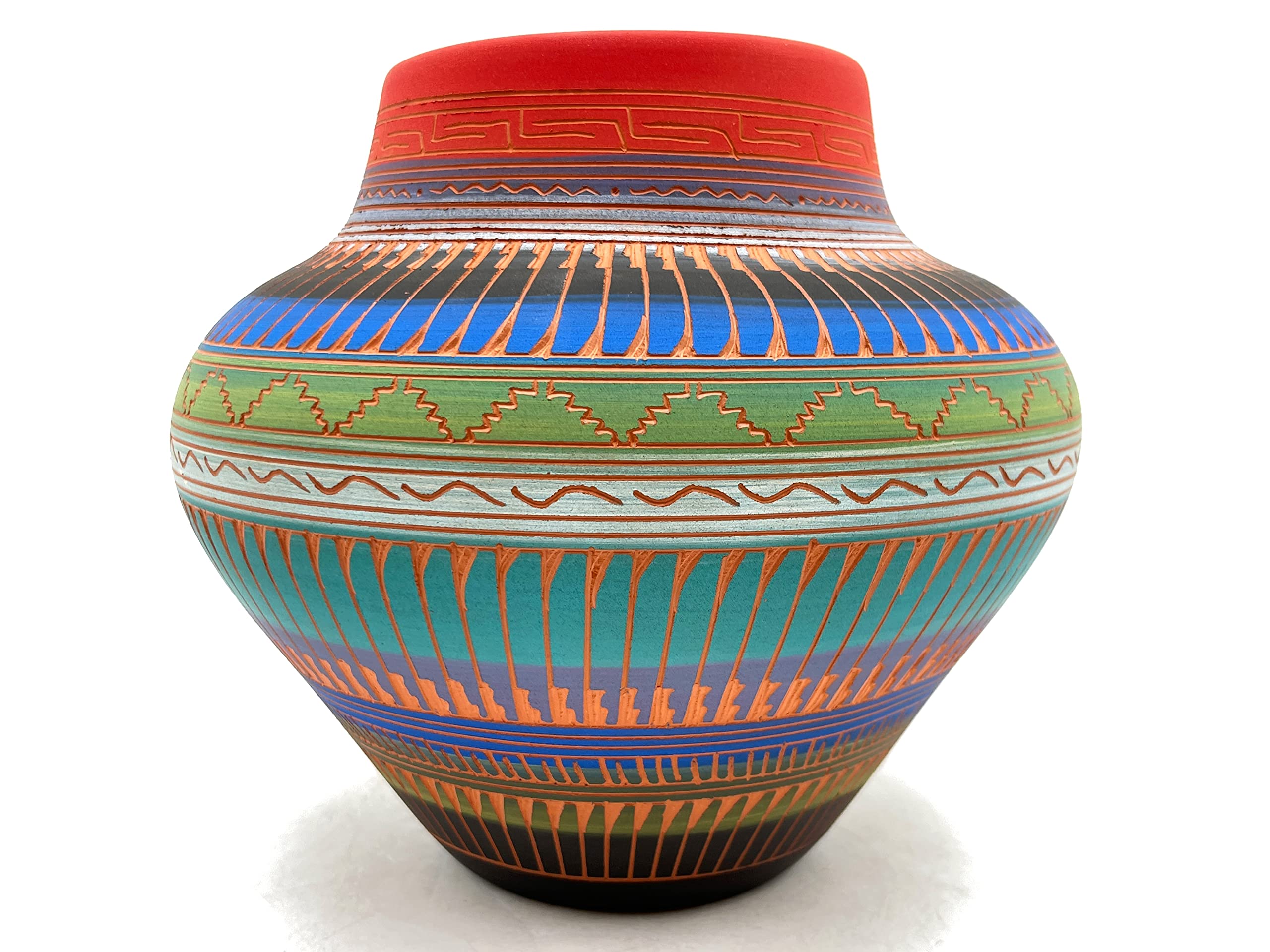 Native American Vase Pottery