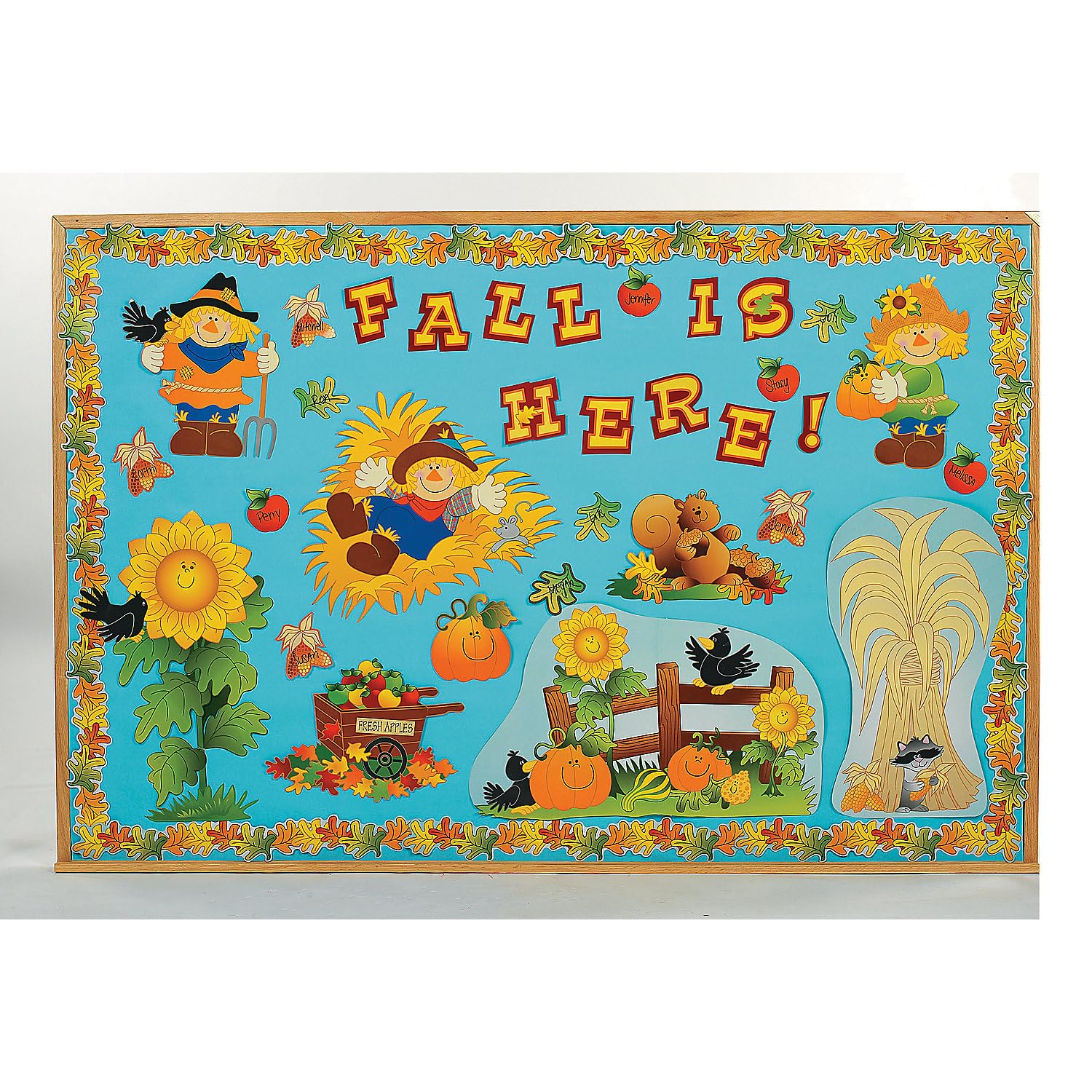 Amazon.com: Bulletin Board Set - Fall Harvest - 150 Pieces ...