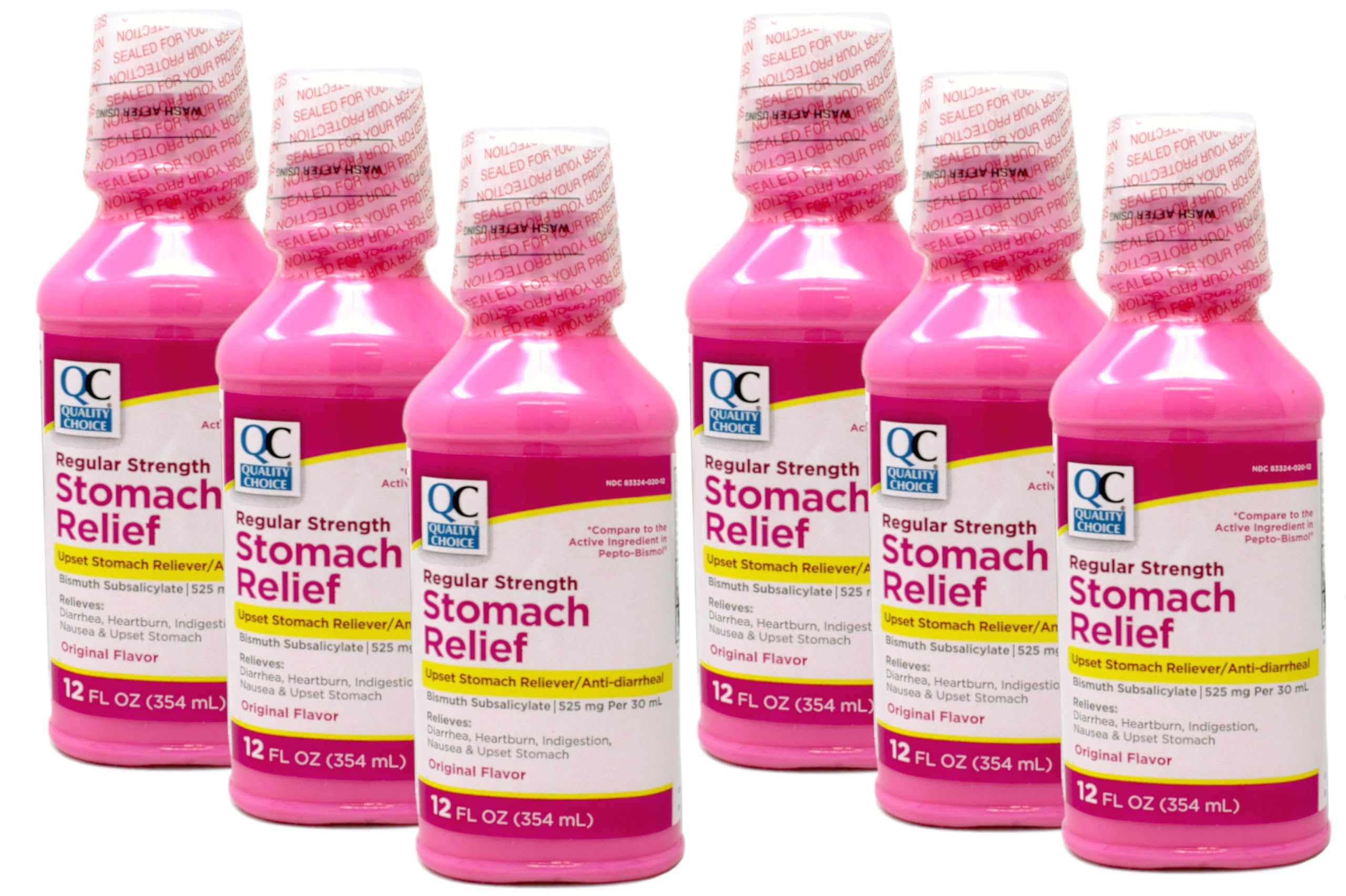 Amazon.com: Quality Choice Regular Strength Pink Bismuth Liquid Stomach ...