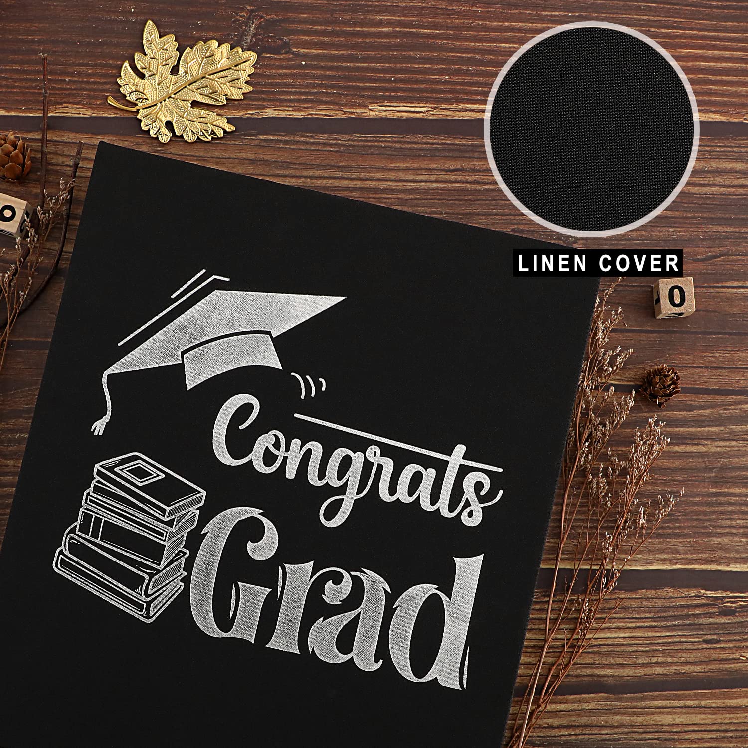 Snapklik.com : Lanpn Graduation Scrapbook Kit Photo Album, Linen DIY ...