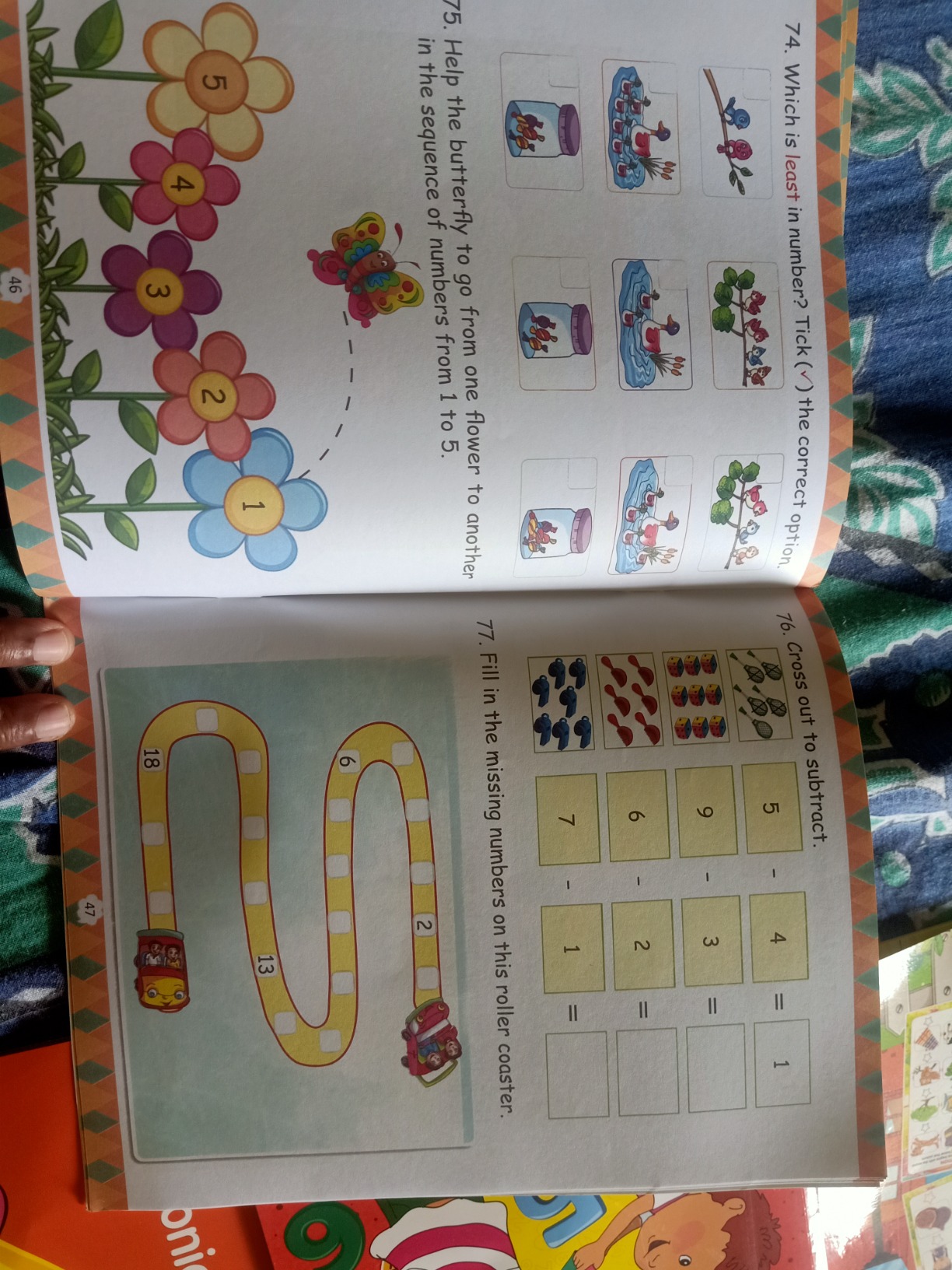 GIKSO Maths Activity Book – 1 for Kids Age 3-5 Years Old (English ...