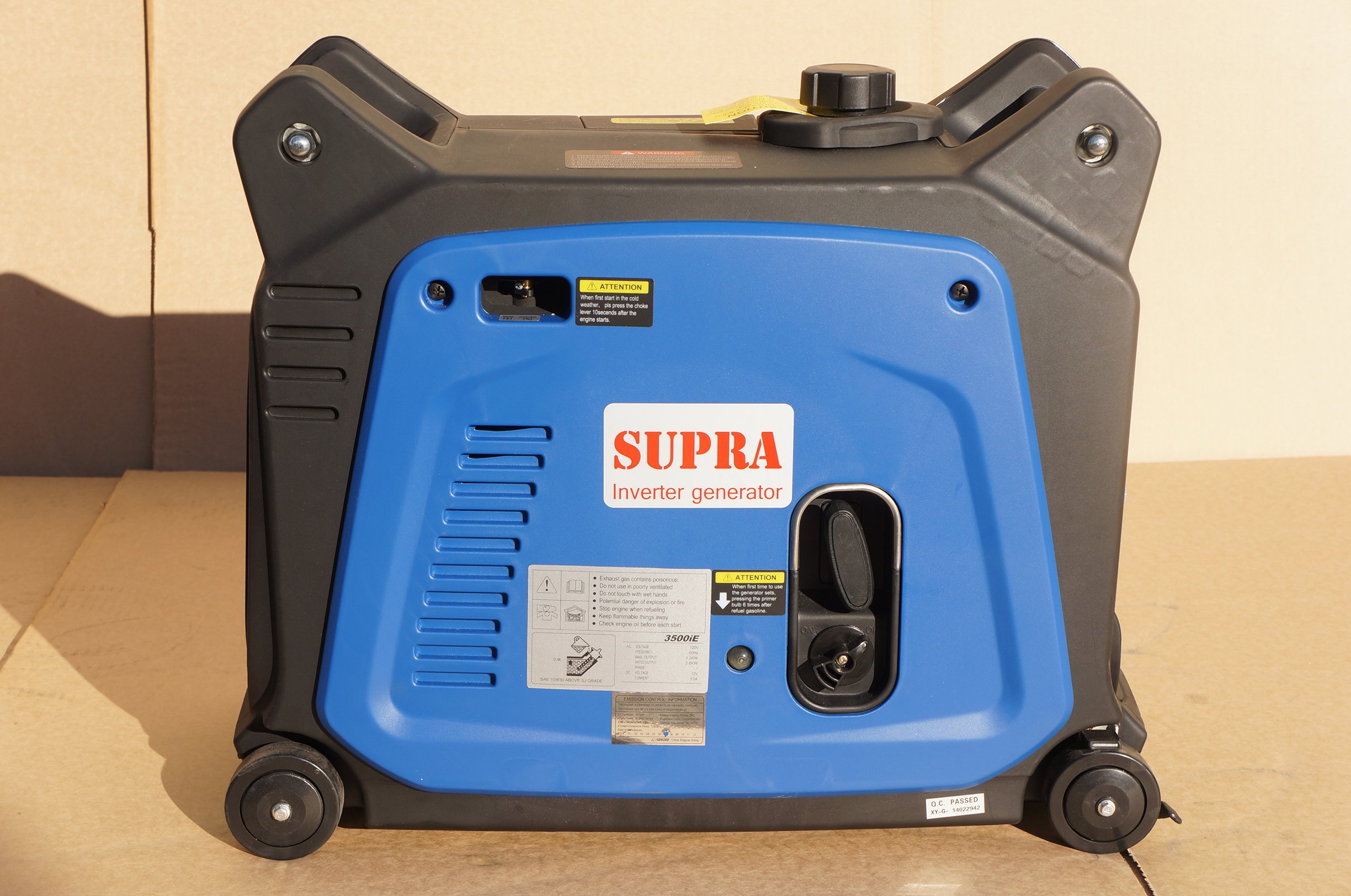 Buy Supra 3500 Watt Silent Inverter Generator with Remote Electric ...