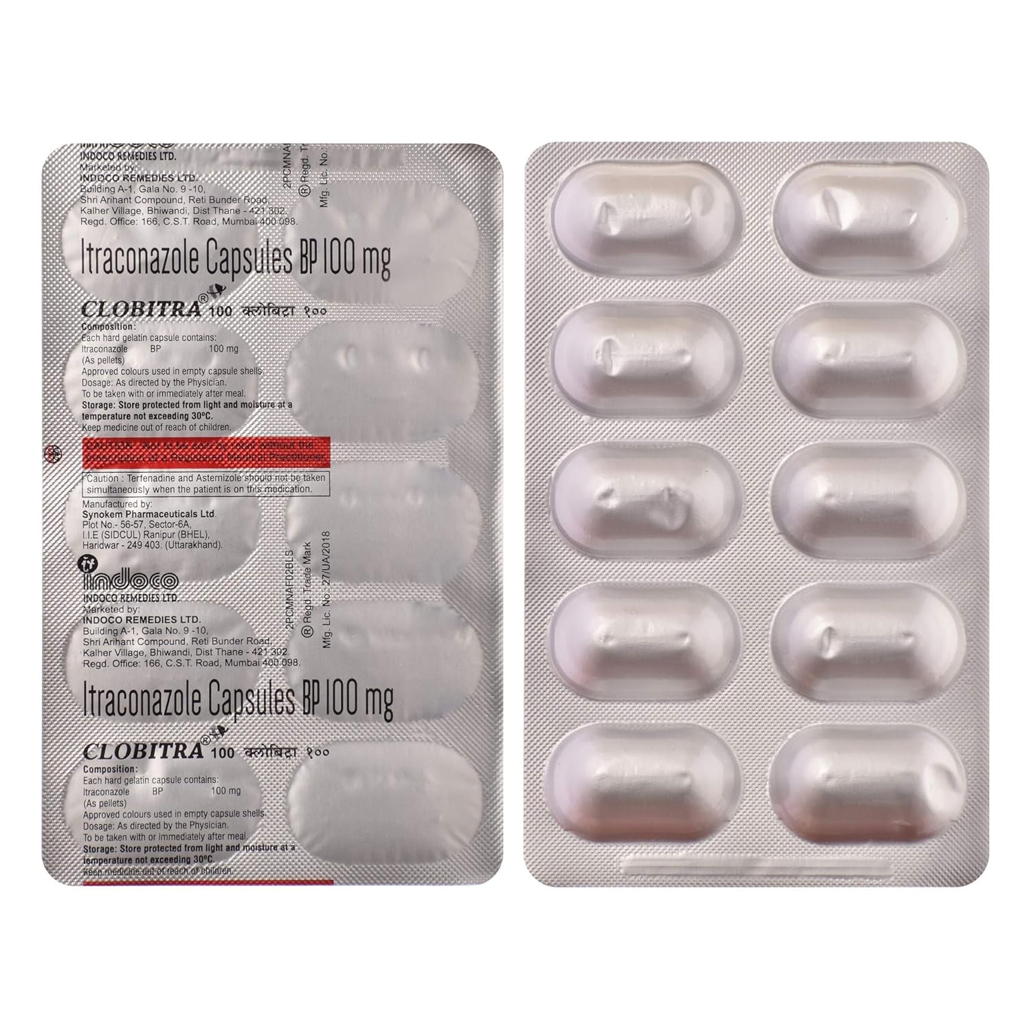 Clobitra 100 - Strip of 10 Capsules : Amazon.in: Health & Personal Care