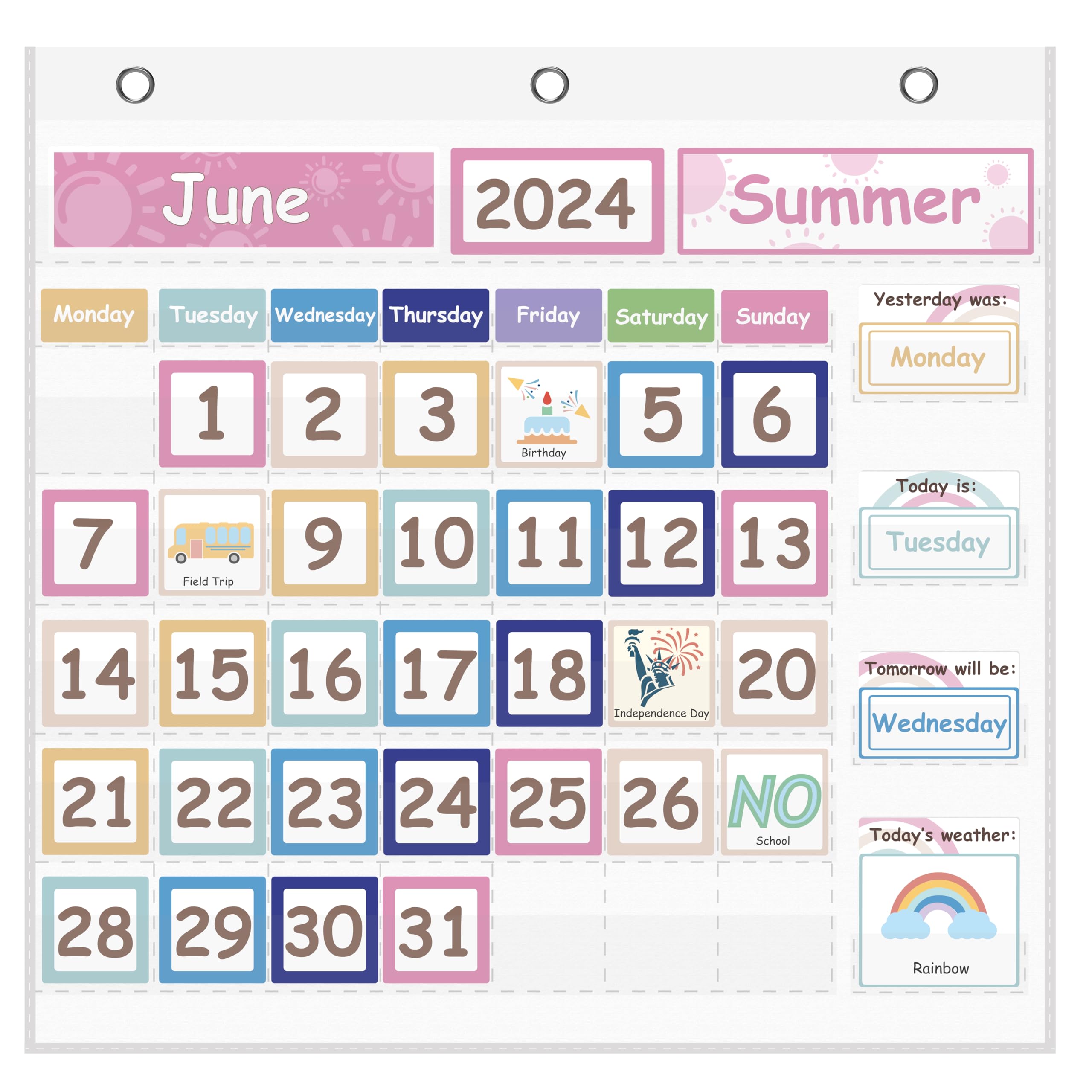 Printable Monthly Chart