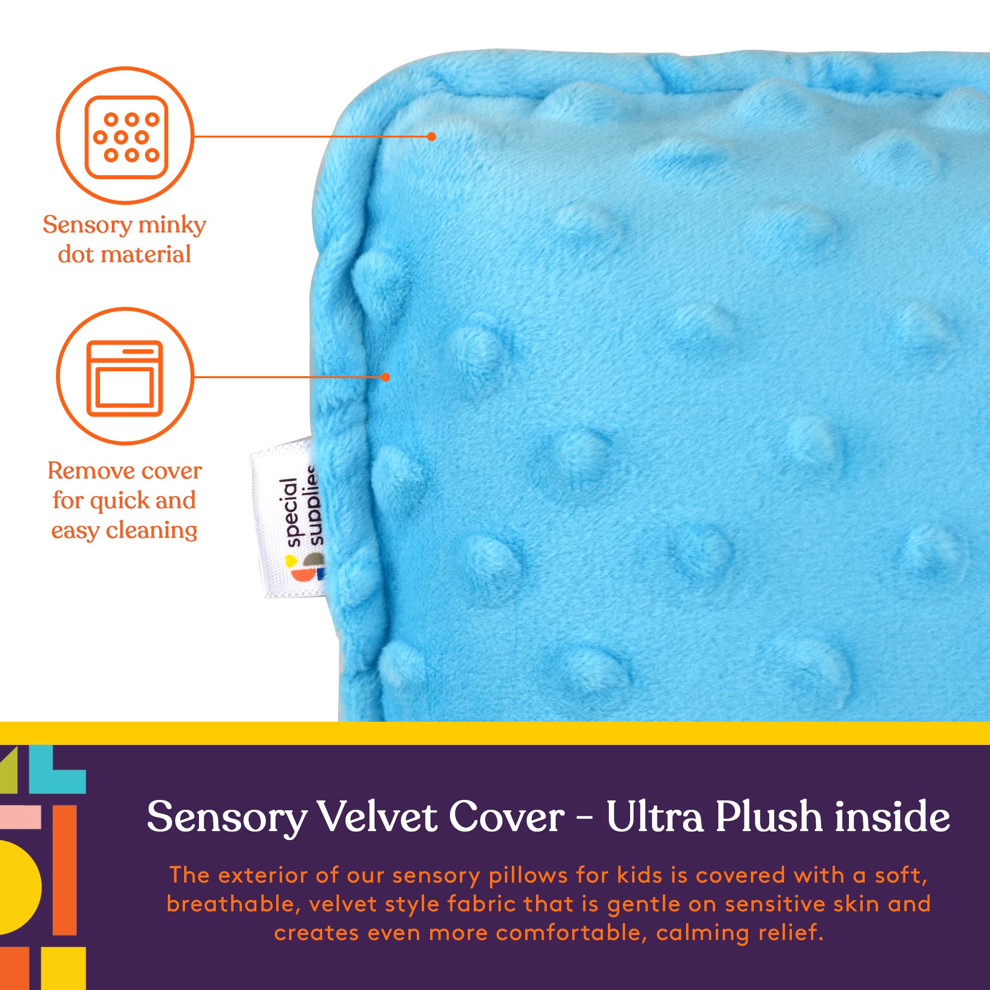 Snapklik.com : Special Supplies Vibrating Pillow Sensory Pressure ...