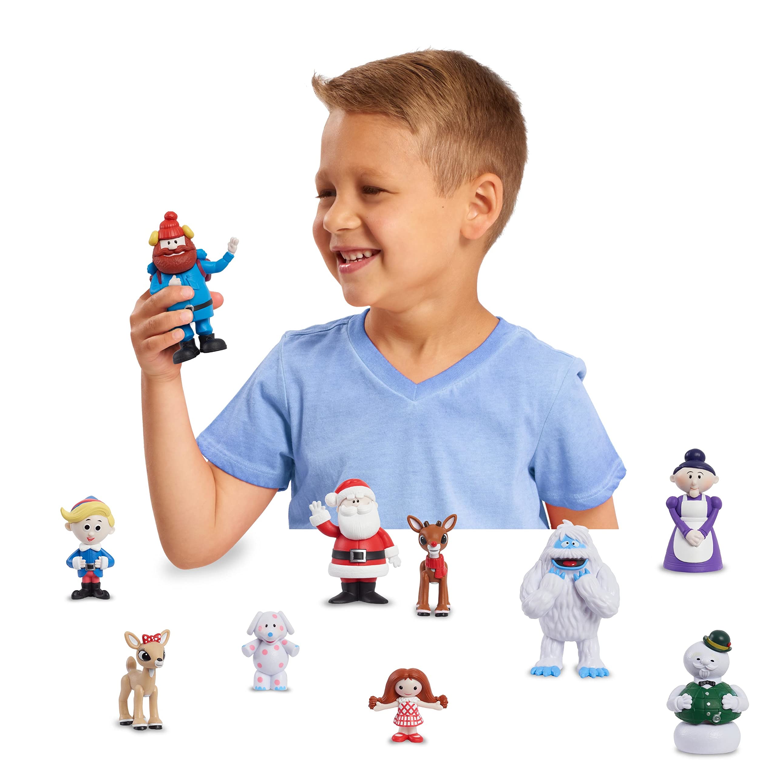 Snapklik.com : Rudolph The Red-Nosed Reindeer Figure Set