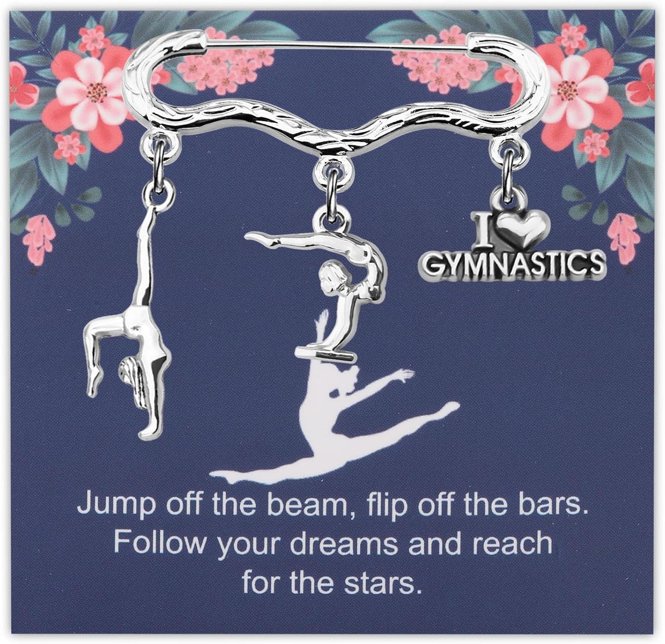 Amazon.com: PLITI Gymnast Gift Gymnastics Team Gift Gymnastics Class ...