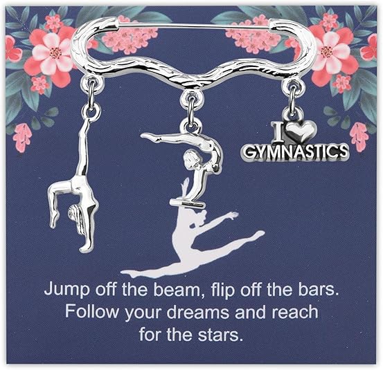 Amazon.com: PLITI Gymnast Gift Gymnastics Team Gift Gymnastics Class ...