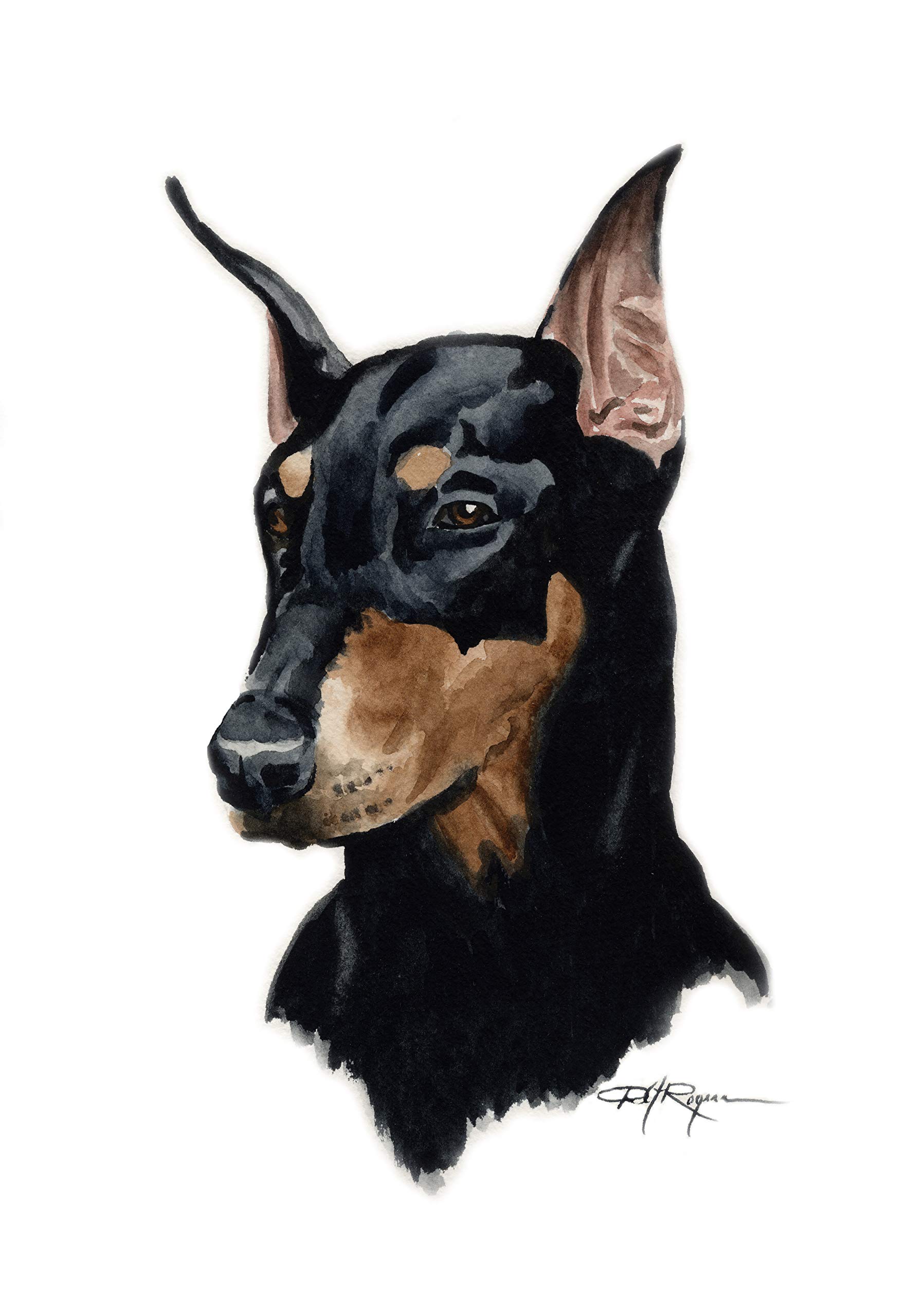 Doberman Painting