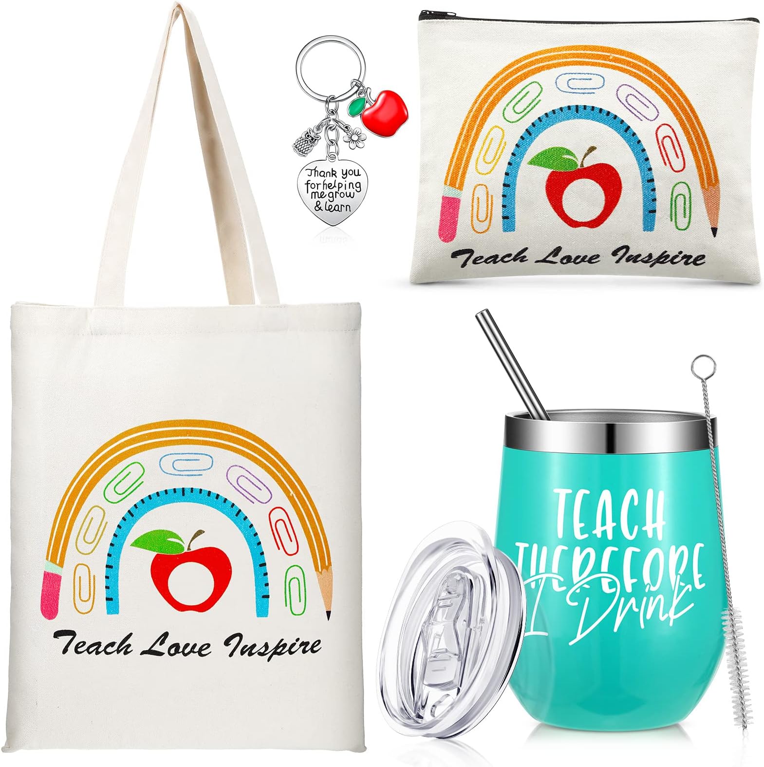 Amazon.com: Maxcheck 16 Pcs Teacher Appreciation Gifts Set Include ...
