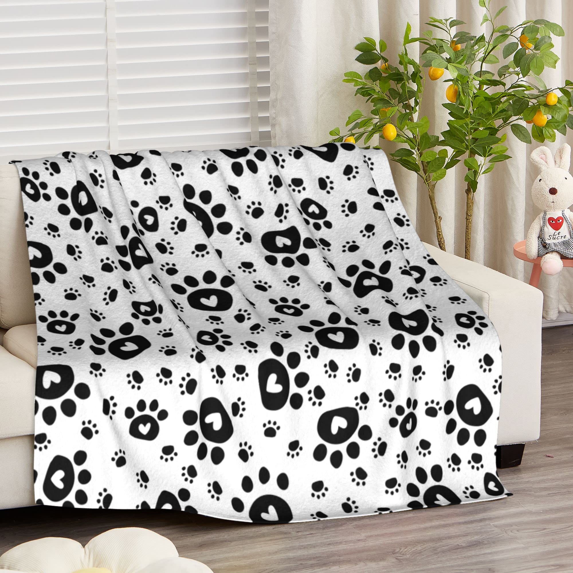 Throws With Dog Paws