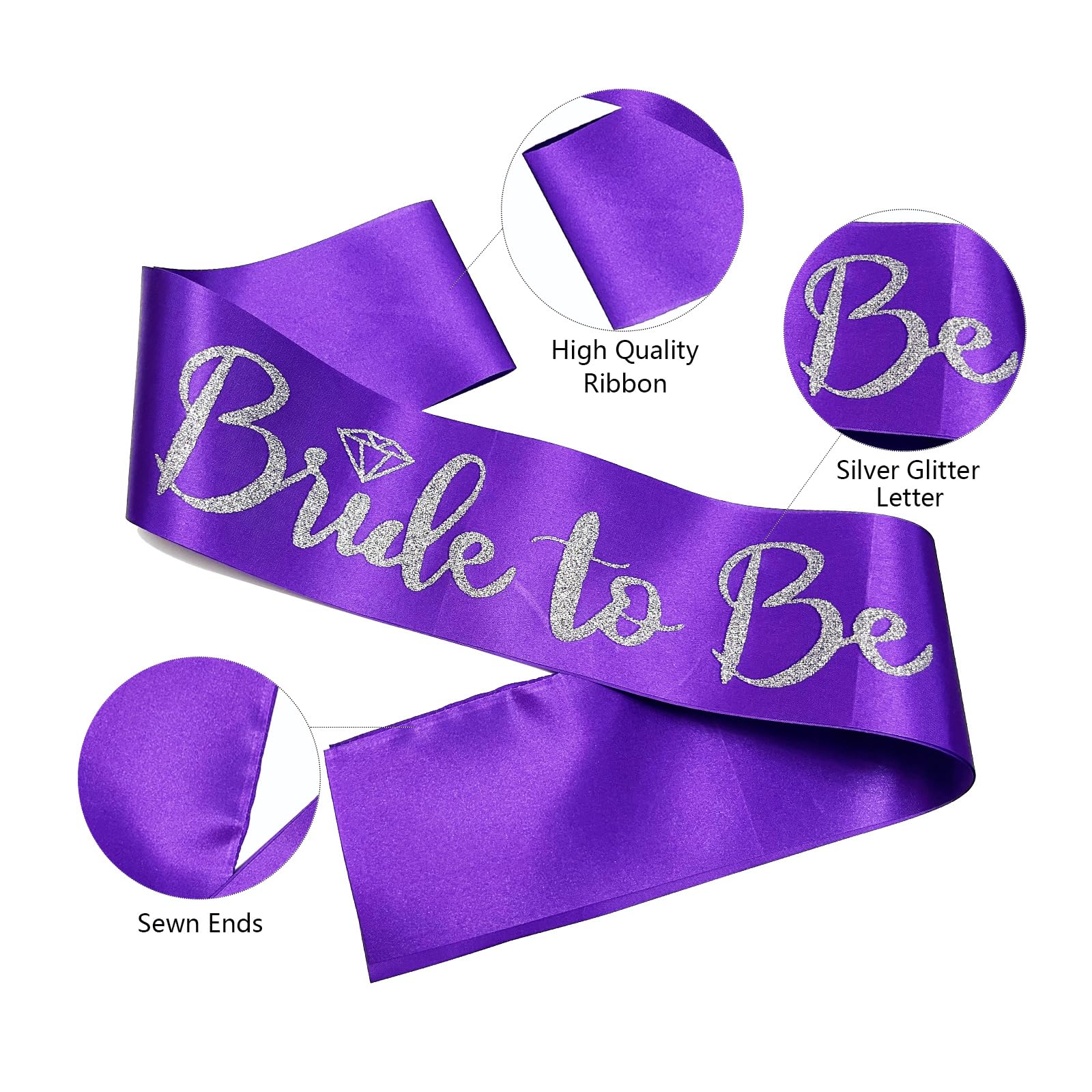 Imprimibles Para Despedida De Soltera En Color Morado Página 6
