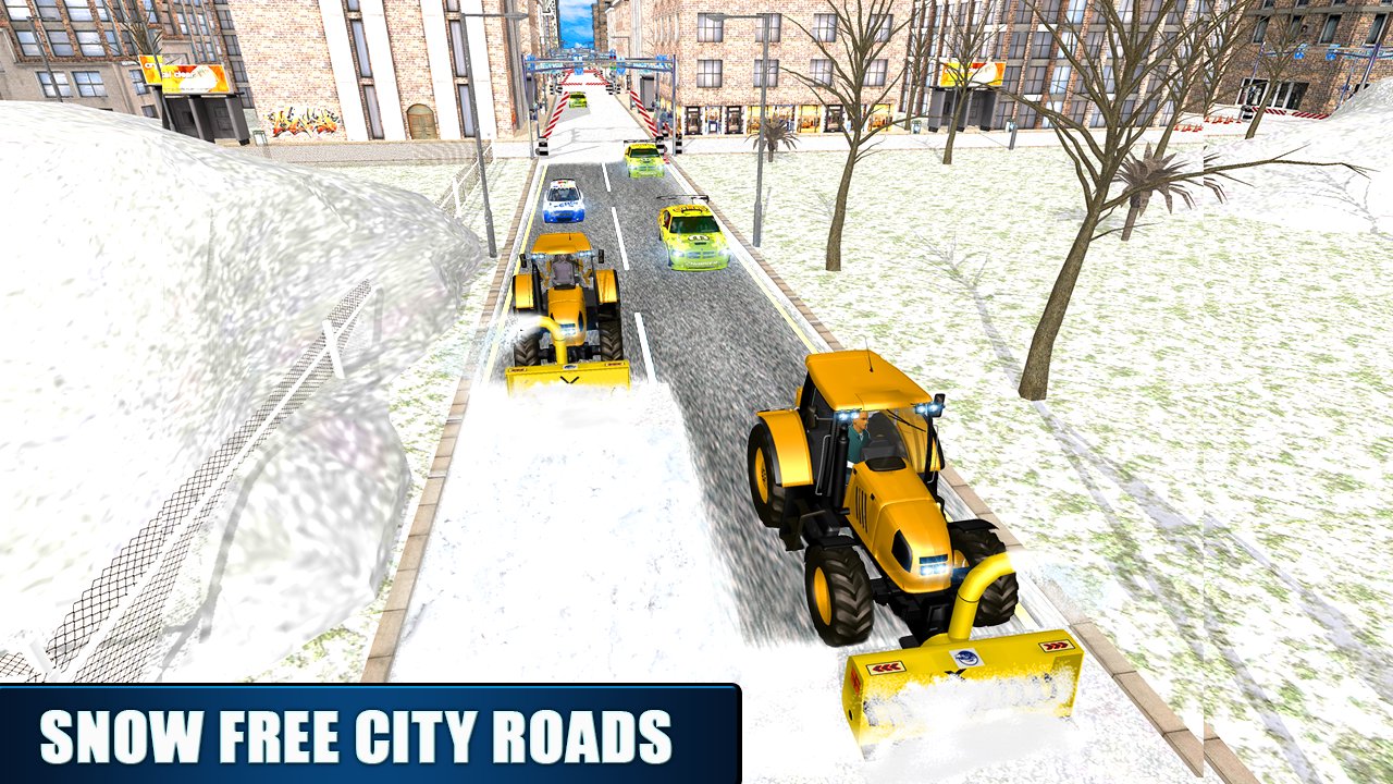 Winter Truck Driver Snow Plow Machine Driving 3D Simulator Game 2023 ...
