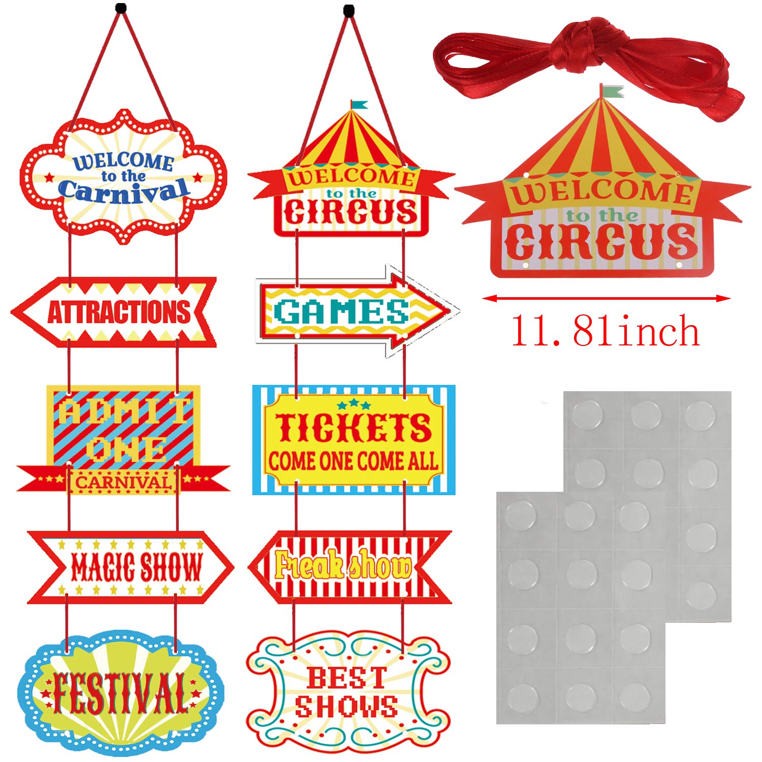 Carnival Sign Printables