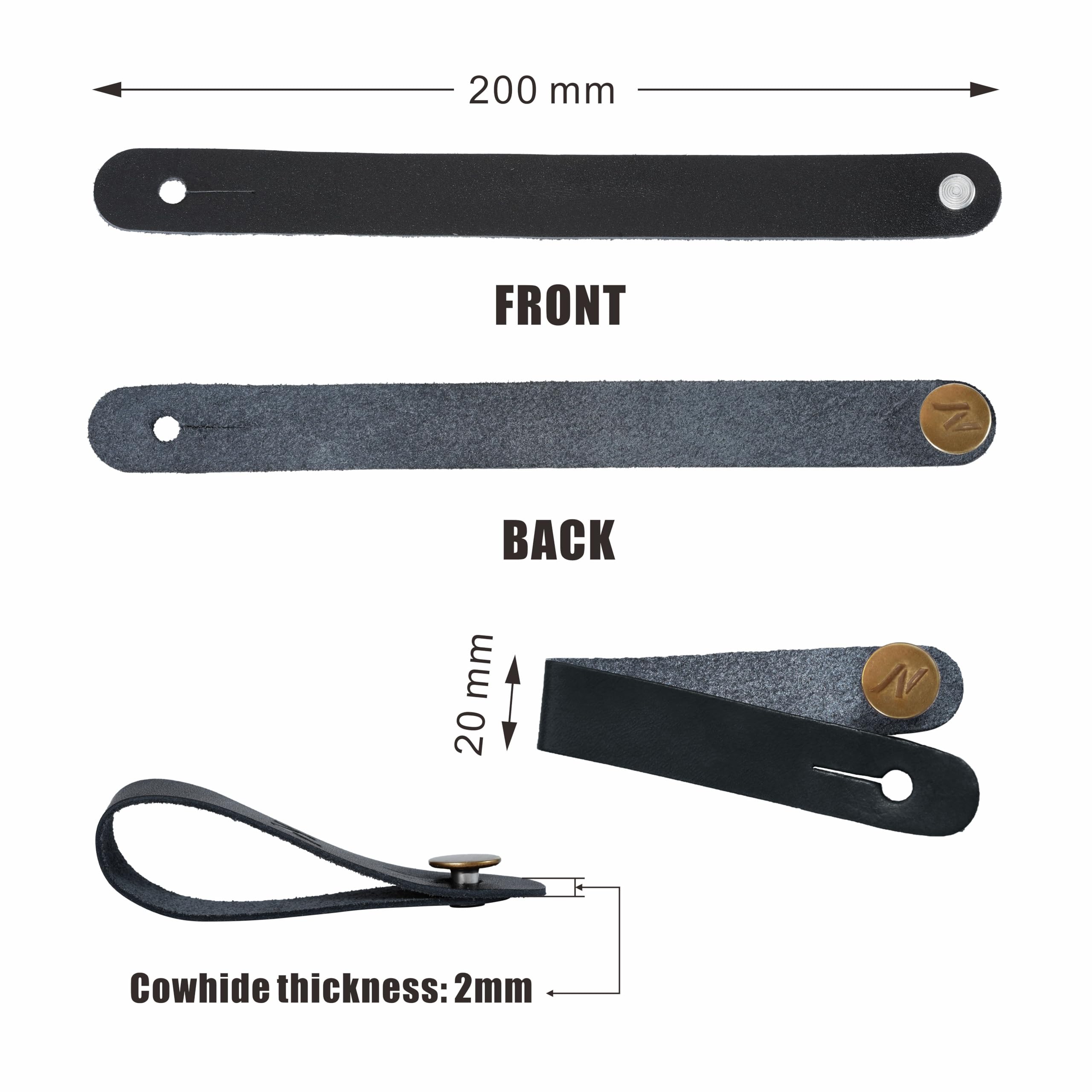 Snapklik.com : Nefelibata Guitar Strap Lock, Leather Guitar Strap ...