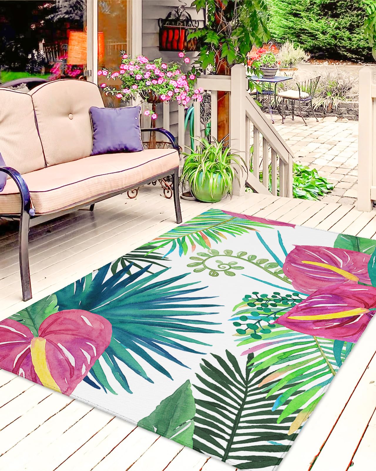 Tropical Outdoor Patio Rugs | Bryont Blog
