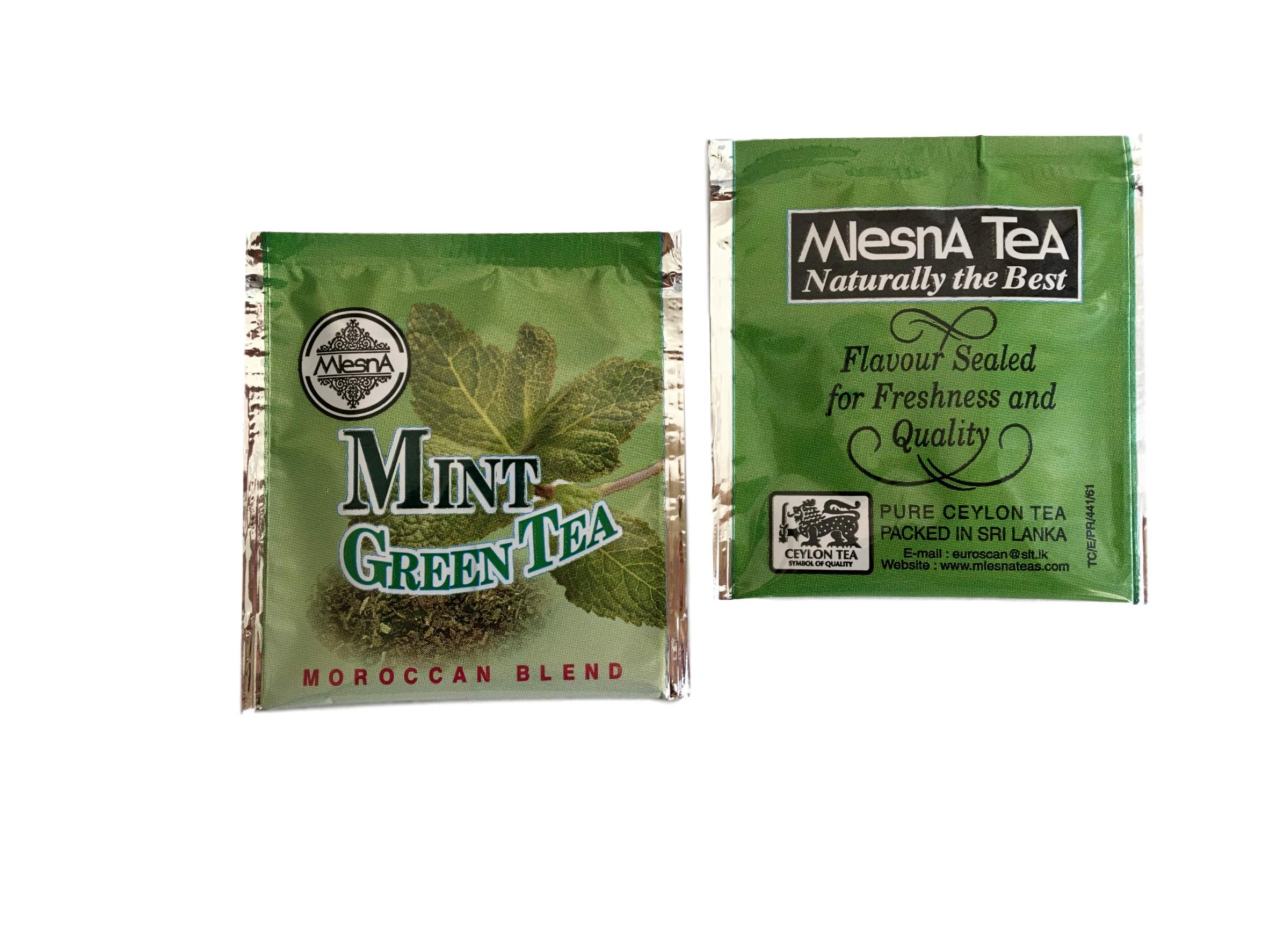 Buy Mlesna Pure Ceylon Green Tea Mint - Ozone Friendly Tea 30 ...