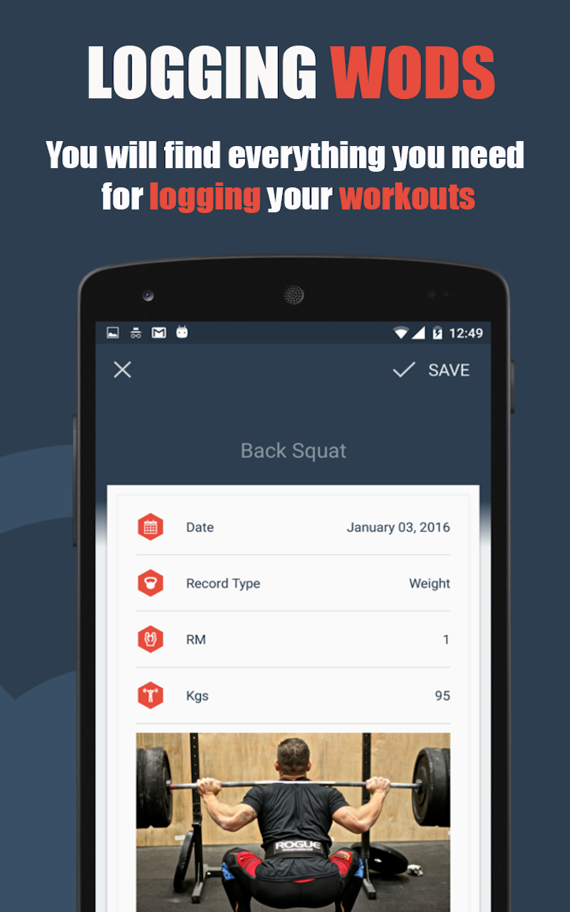 WODBook - Your WOD Tracker - App on Amazon Appstore