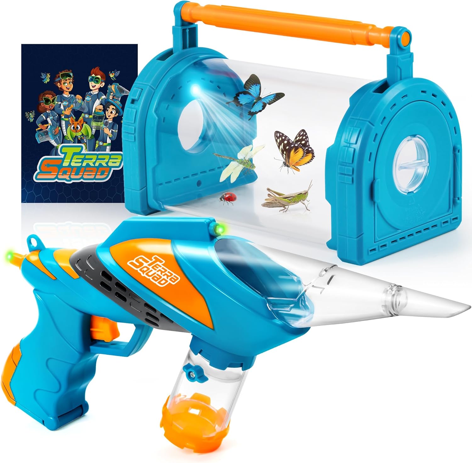 Amazon.com: Play-Act Bug Catcher Kit for Kids, Insect Vacuum & Habitat ...