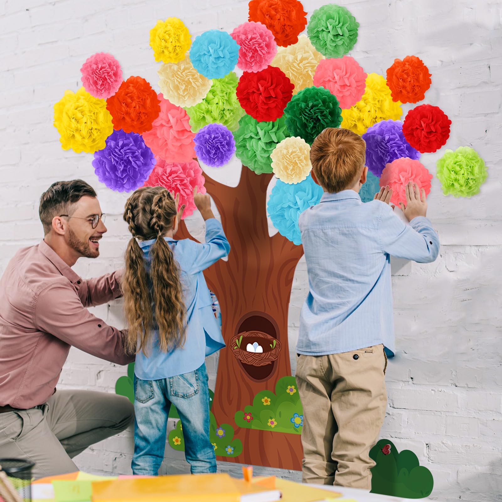 Classroom Tree Ideas Qeeenar Classroom Tree Pin Board Set 3D Tree