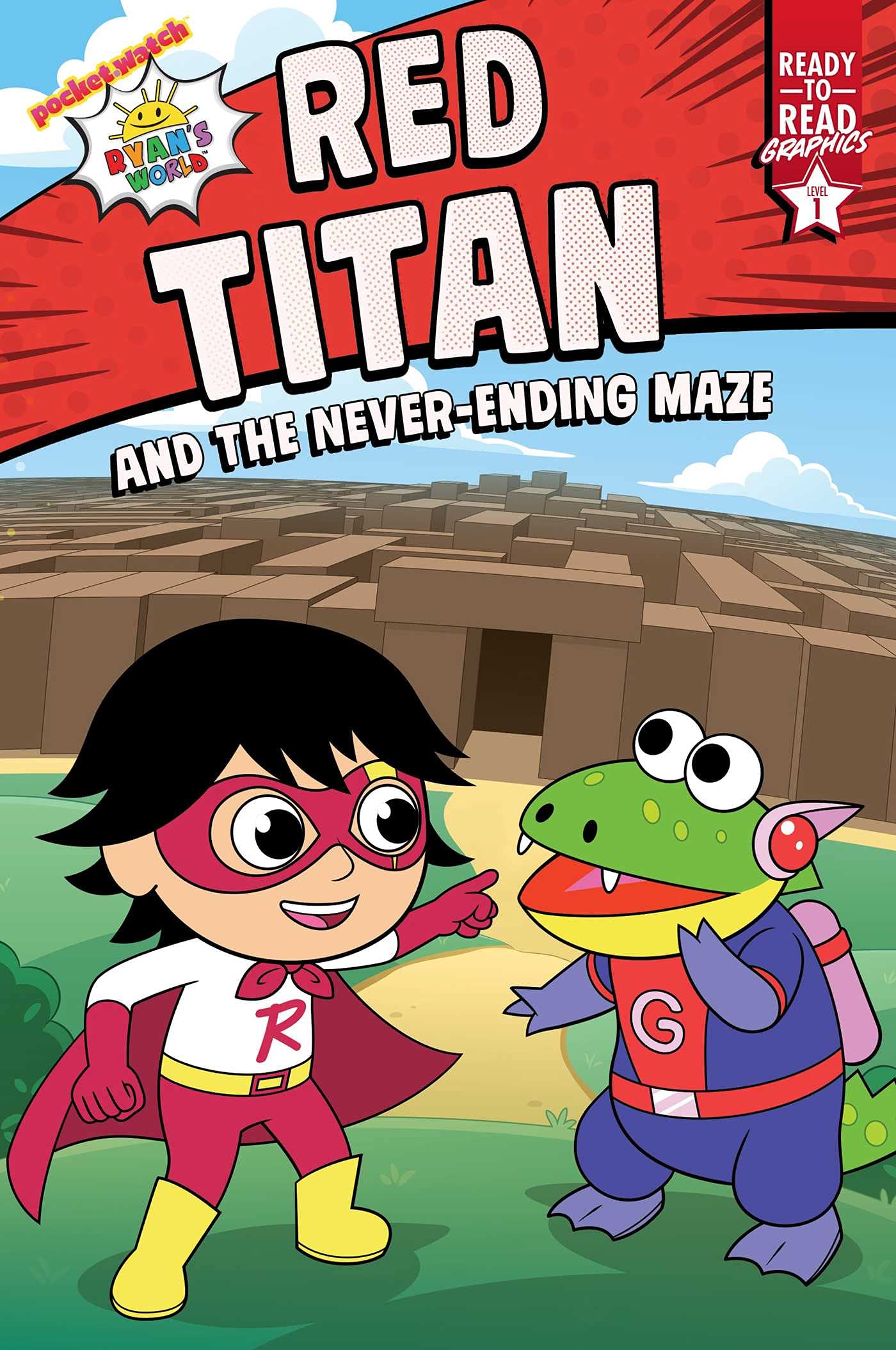Buy Red Titan and the Never-Ending Maze: Ready-to-Read Graphics Level 1 ...