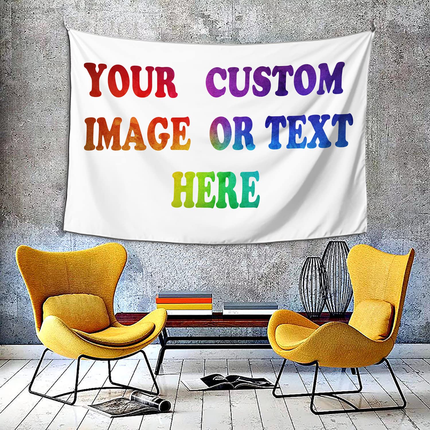Amazon.com: KYVBUOTS Customized backdrop upload image Custom Wall ...