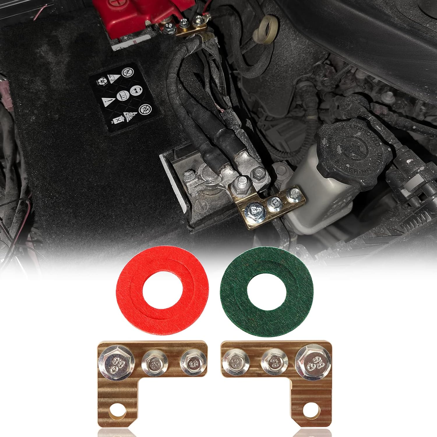 Amazon.com: Hooke Road Extreme Duty Battery Terminals Compatible with ...