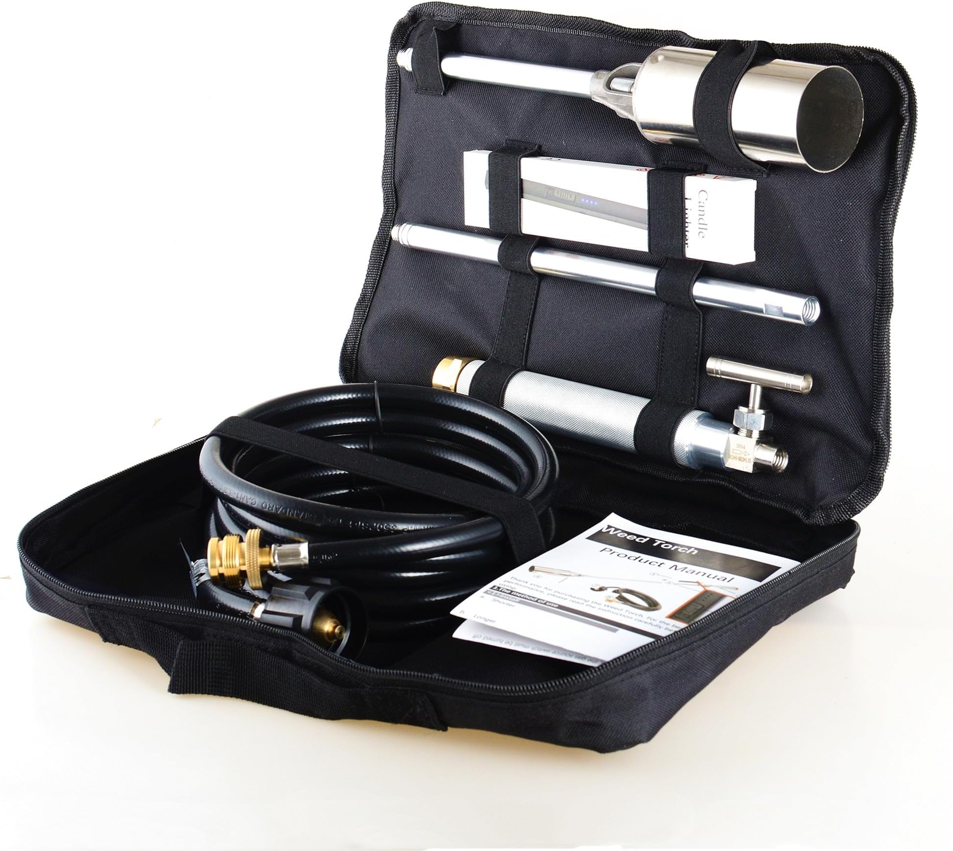 Amazon.com: Portable Propane Torch Burner Weed Torch with Storage Bag ...