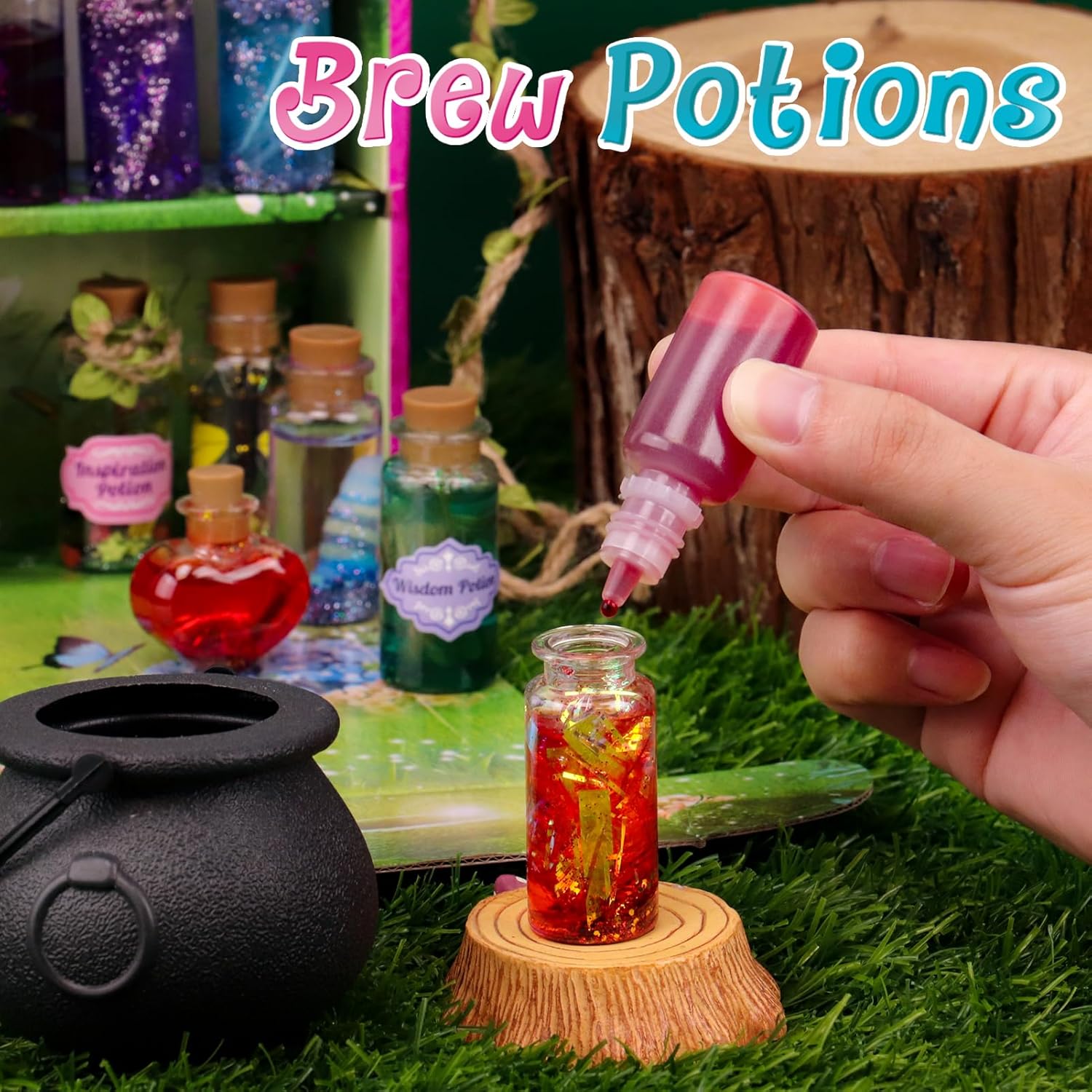 Kit de manualidades de pociones mágicas de hadas para niños con 20 ...