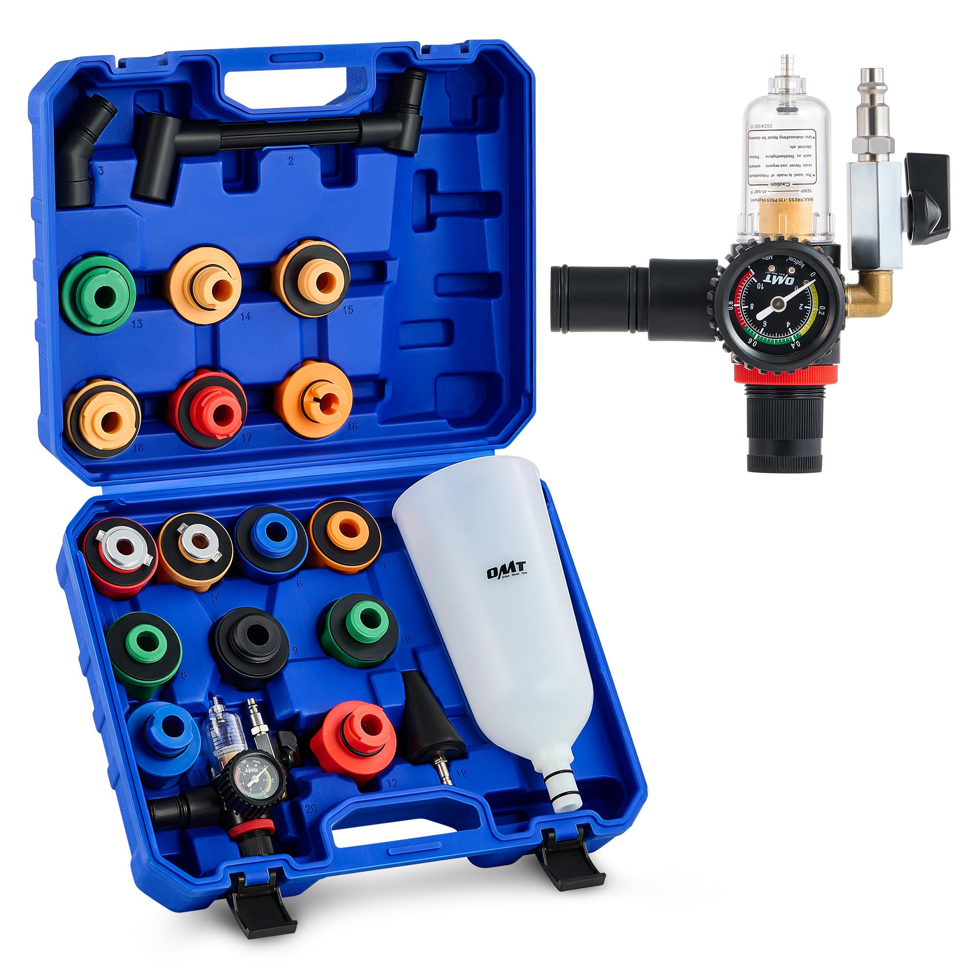 Amazon.com: Orion Motor Tech 23pc Oil Funnel Set, 2.2 qt Funnel for ...