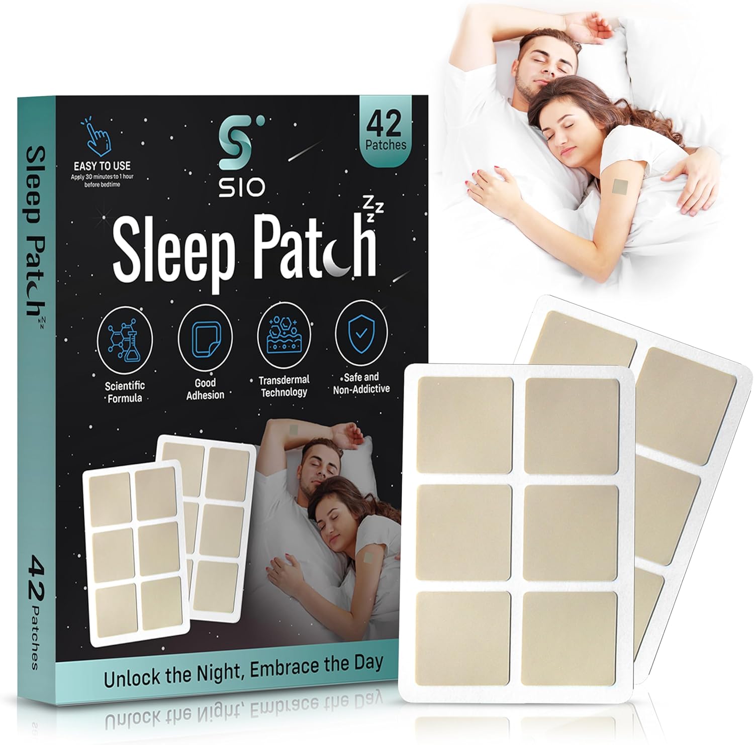 Amazon.com: SIO Premium Sleep Patches (42 Patches), Sleeping Support ...
