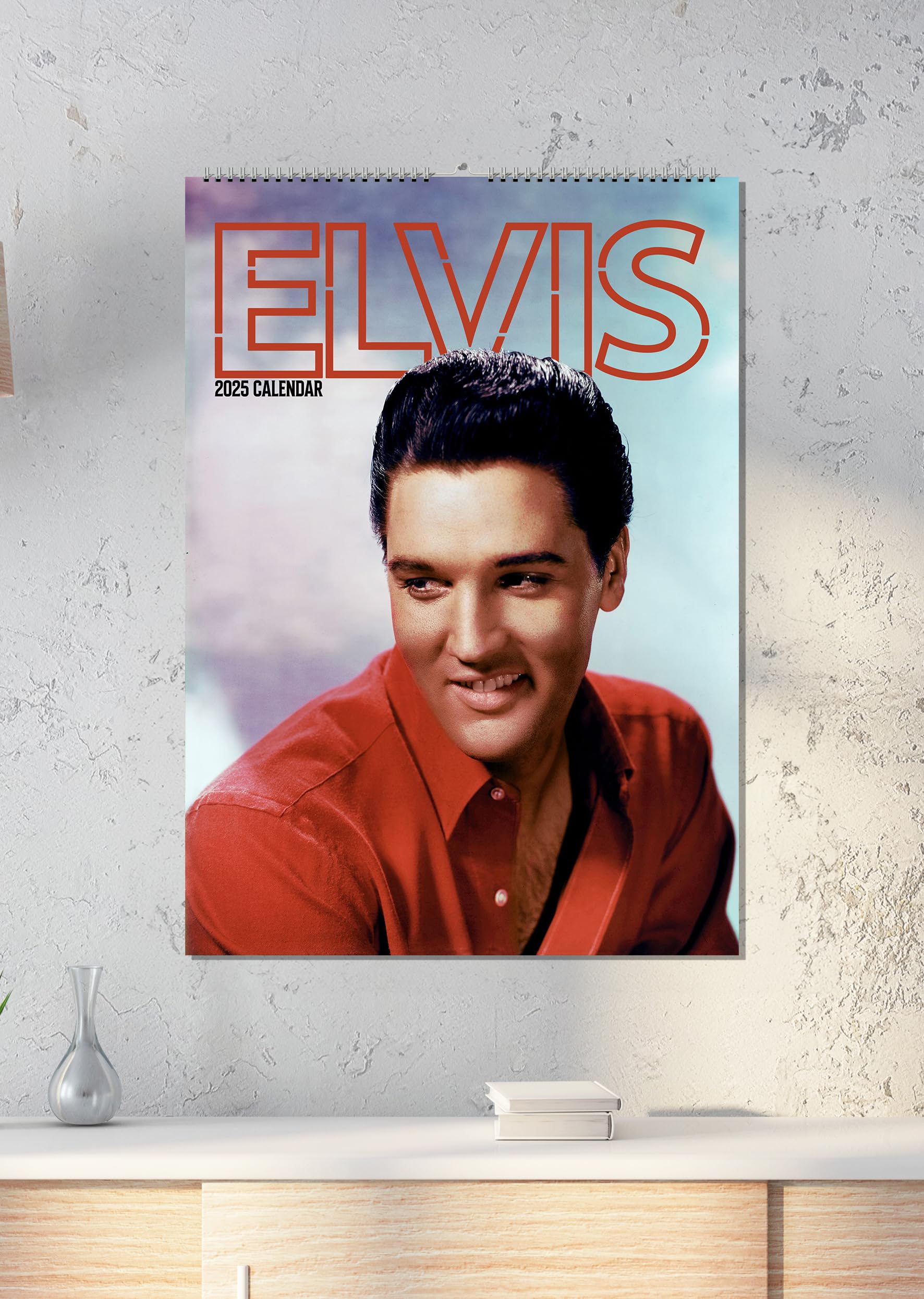 Elvis 2025 – A3 Size Wirobound Calendar – BigaMart