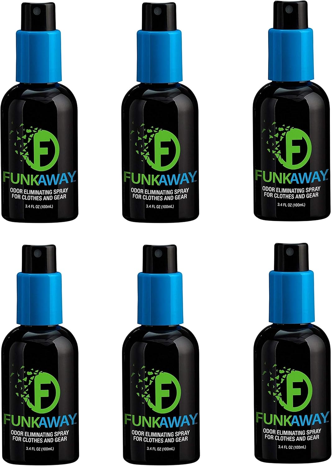 Amazon.com: Funk Away Odor Eliminator Spray (3.4 oz.) for Shoes ...