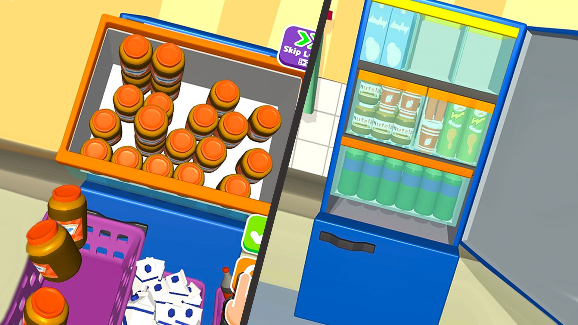 Fill the Fridge Organizing Master: Fridge Organizer Restock Sorting ...
