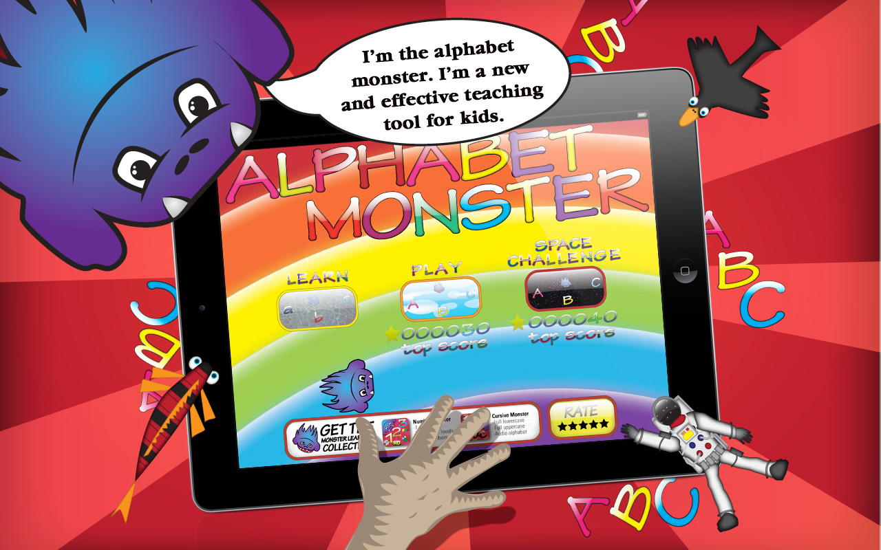 Alphabet Monster - Application sur Amazon Appstore