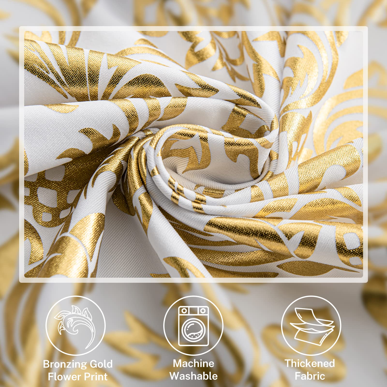 Snapklik.com : ANMINY Highboy Spandex Cocktail Table Covers Metallic ...