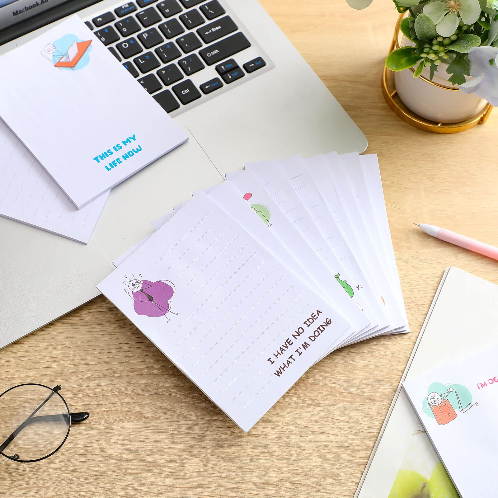 360 Sheets Funny Novelty Sticky Notes Sarcastic Note Pads to Do List ...