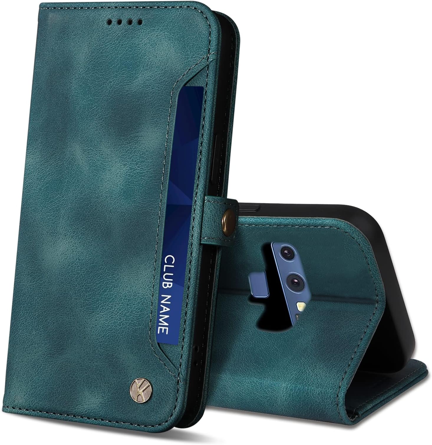 Amazon.com: Galafu Case Compatible with Galaxy Note 9, PU Leather Flip ...