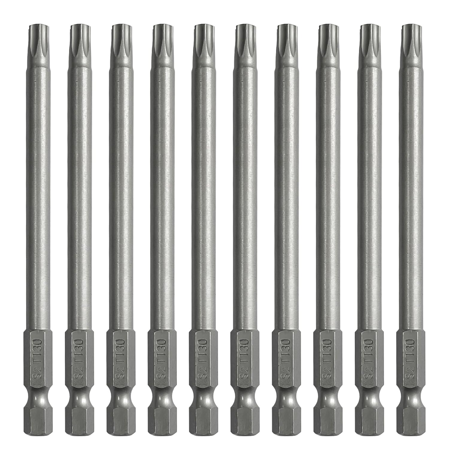 PTSLKHN 10PCS T30 Torx Screwdriver Bit Sets, 4‘’Length Magnetic ...