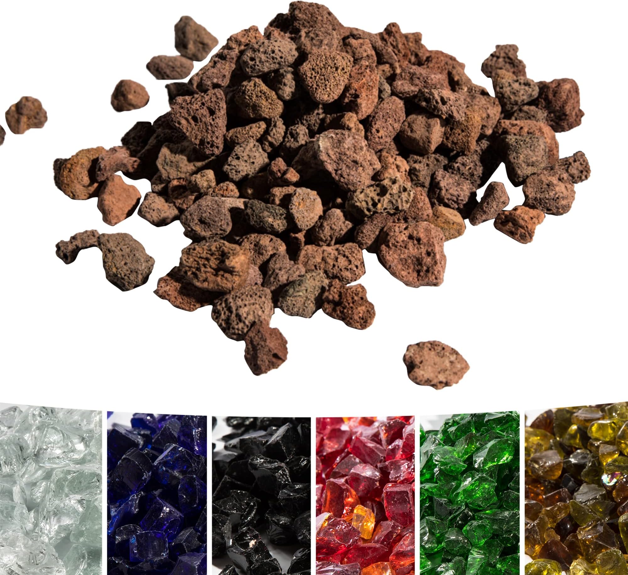 Landmann 0273 Lava Rock Pack, 3Kg : Amazon.co.uk: Garden
