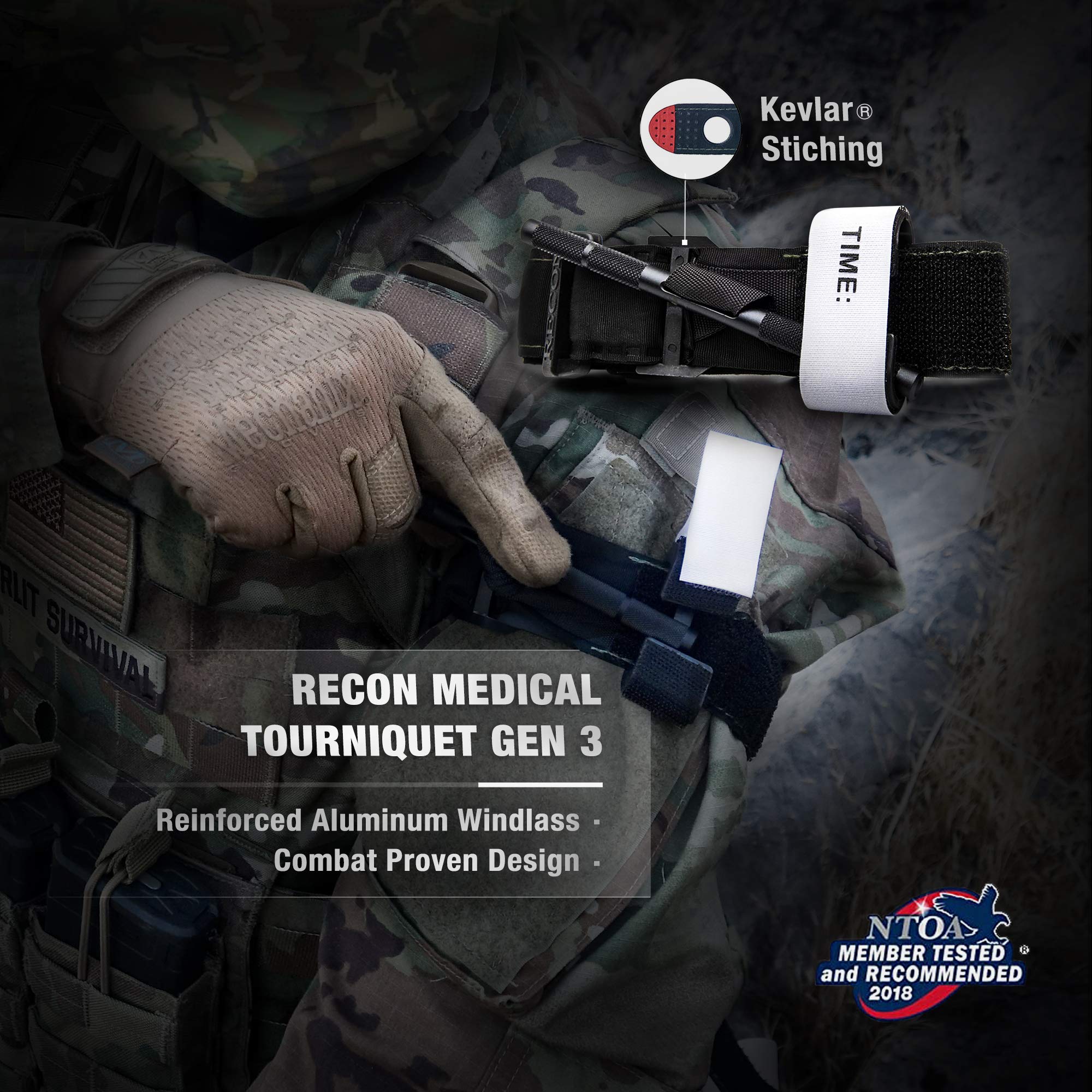 EVERLIT Emergency Trauma Kit GEN-I with Aluminum Tourniquet 36" Splint ...