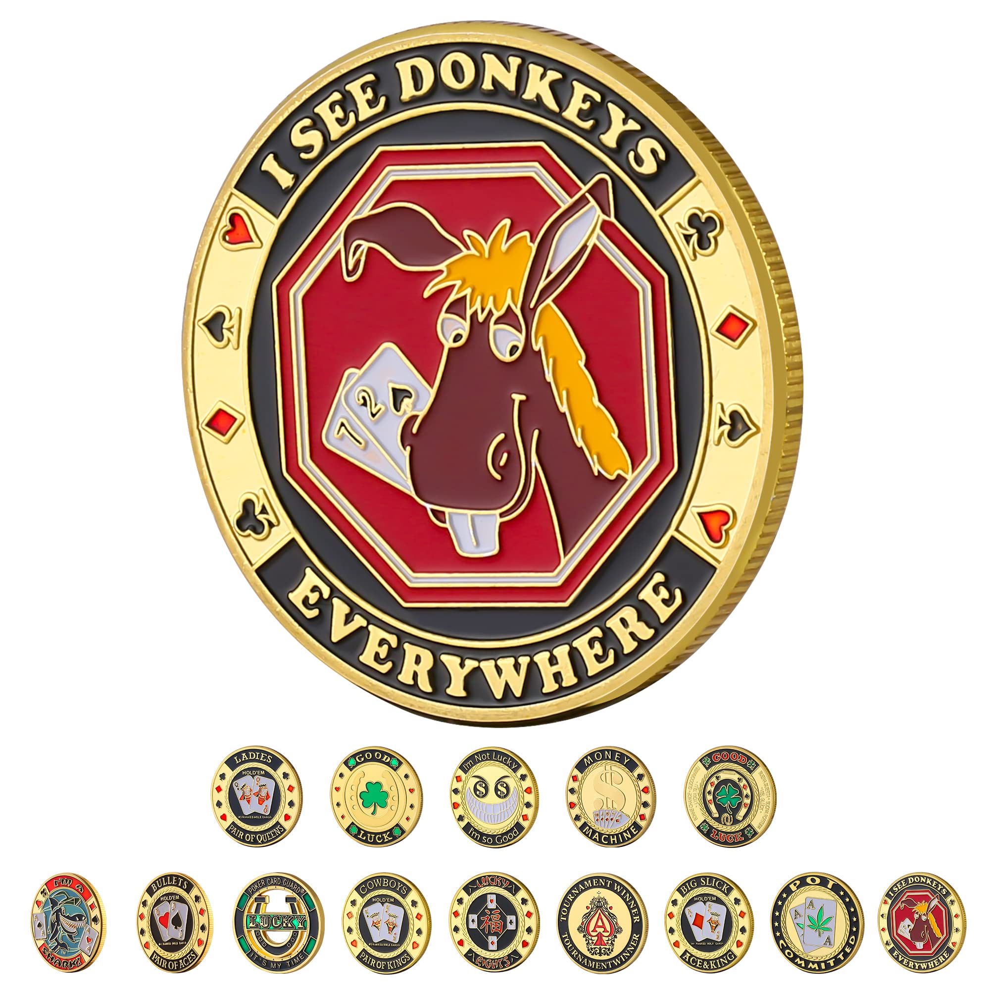 Amazon.com: LuluCircle Poker Guard, Weights for Poker, Poker Gifts for ...
