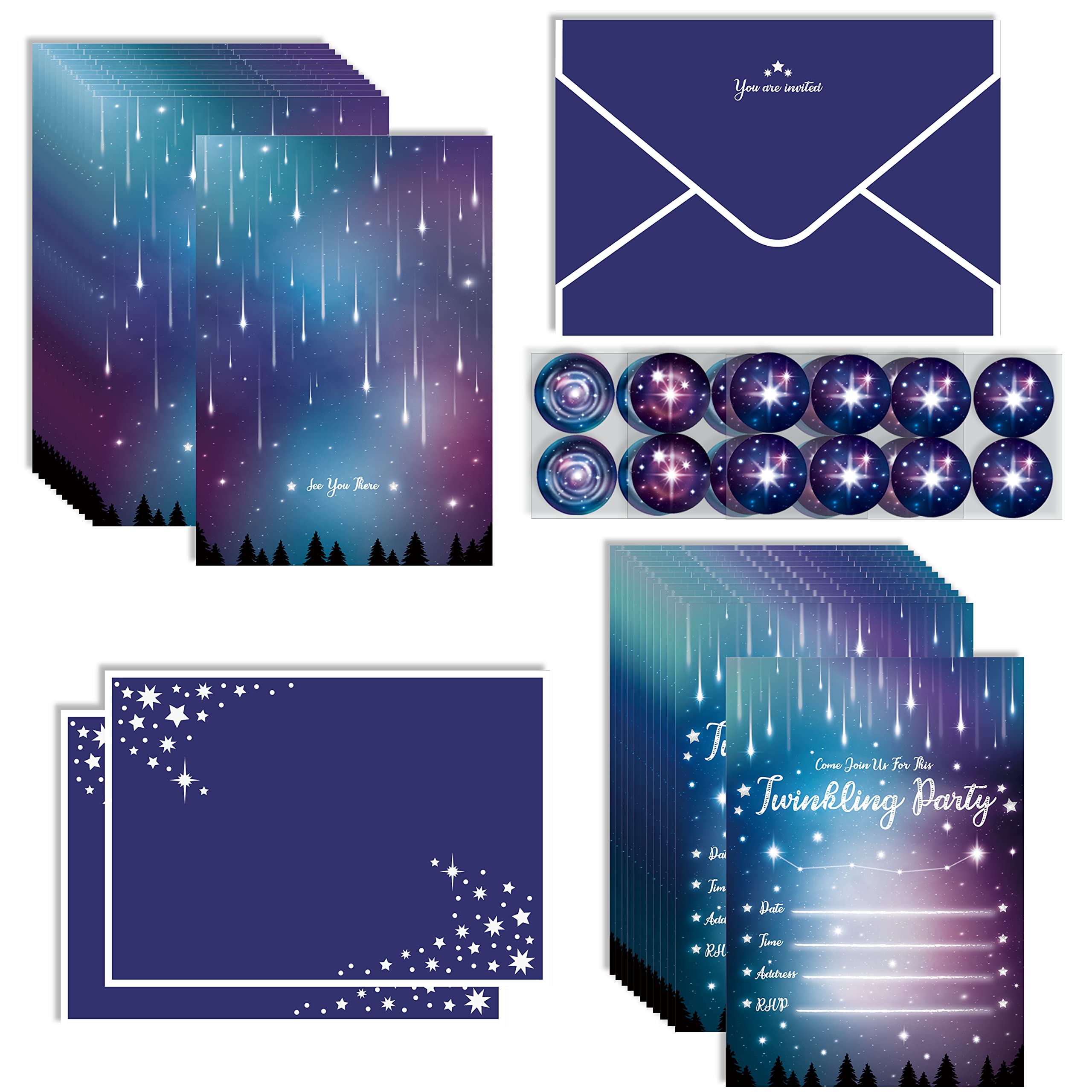 Galaxy wedding invitations 60 photos - Astyledwedding.com