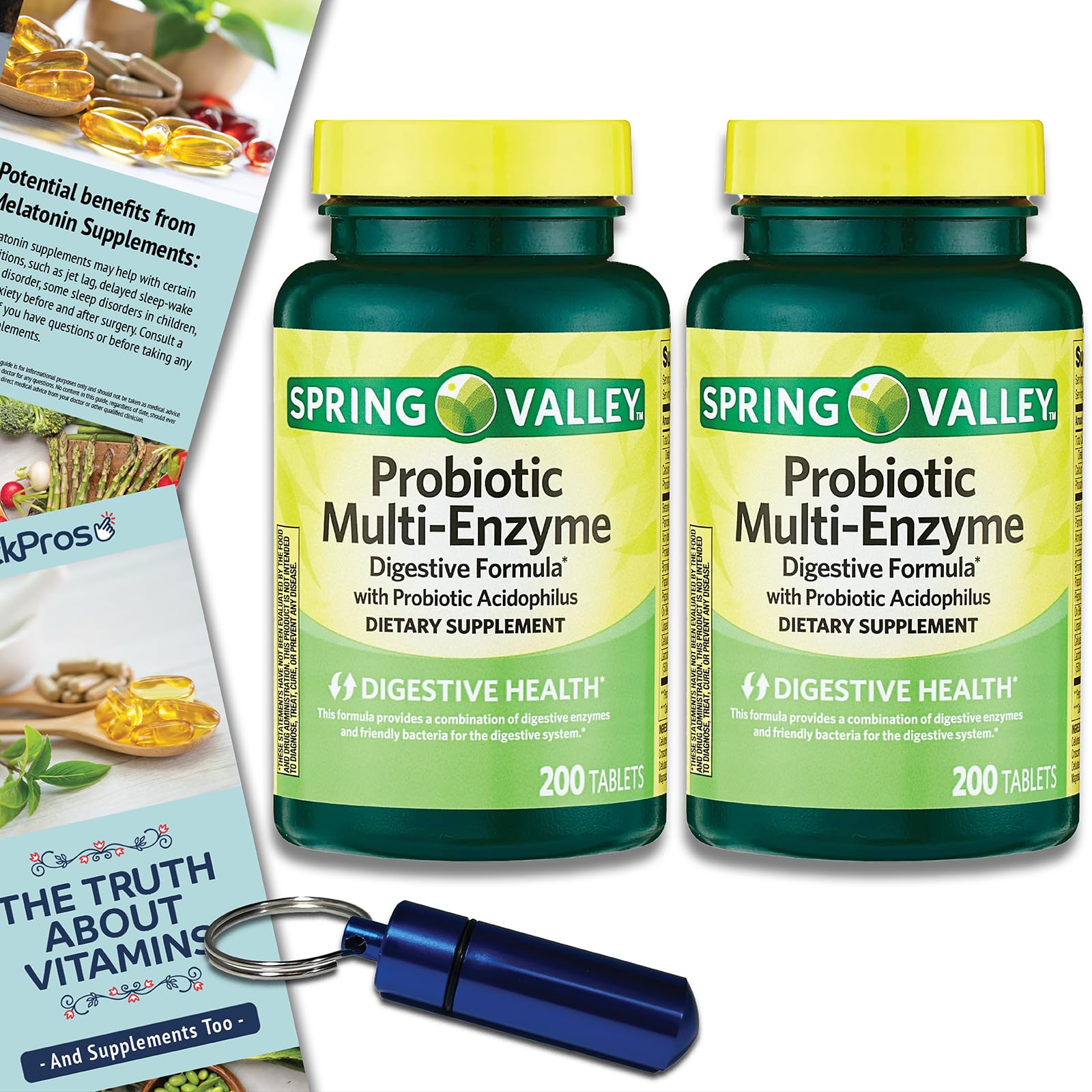 Snapklik.com : Spring Valley Probiotic Multi-Enzyme Digestive Formula ...