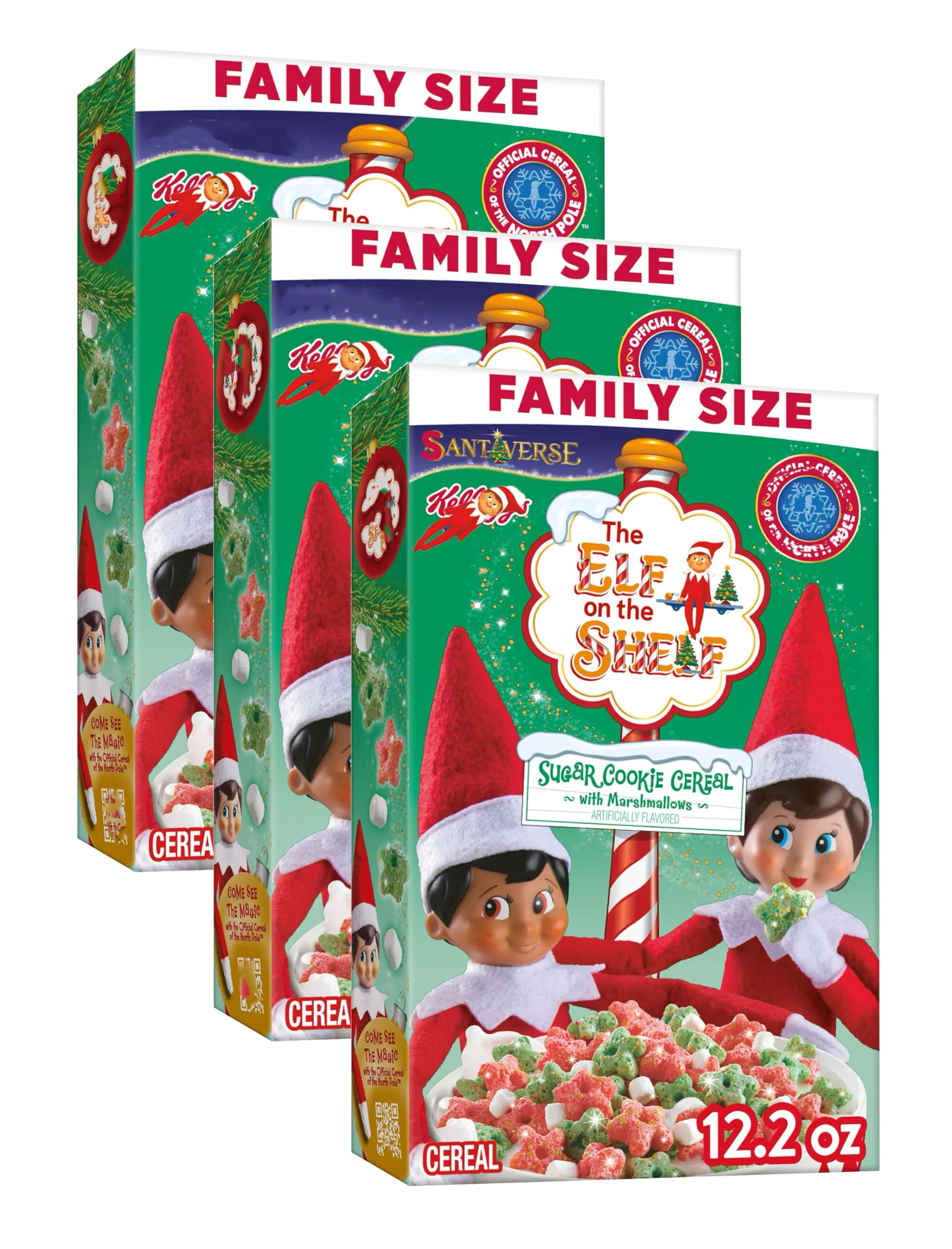 Amazon.com: The Elf Breakfast Cereal, Christmas, Holiday Snacks, Family ...